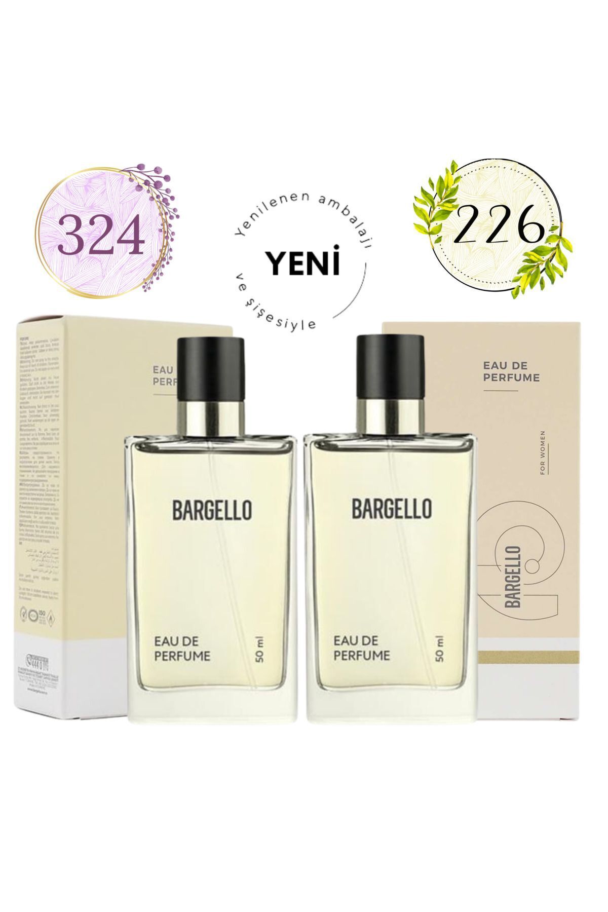 Bargello Oriental 324 Kadın Edp 50 Ml Parfüm + Oriental 226 Kadın Edp ...