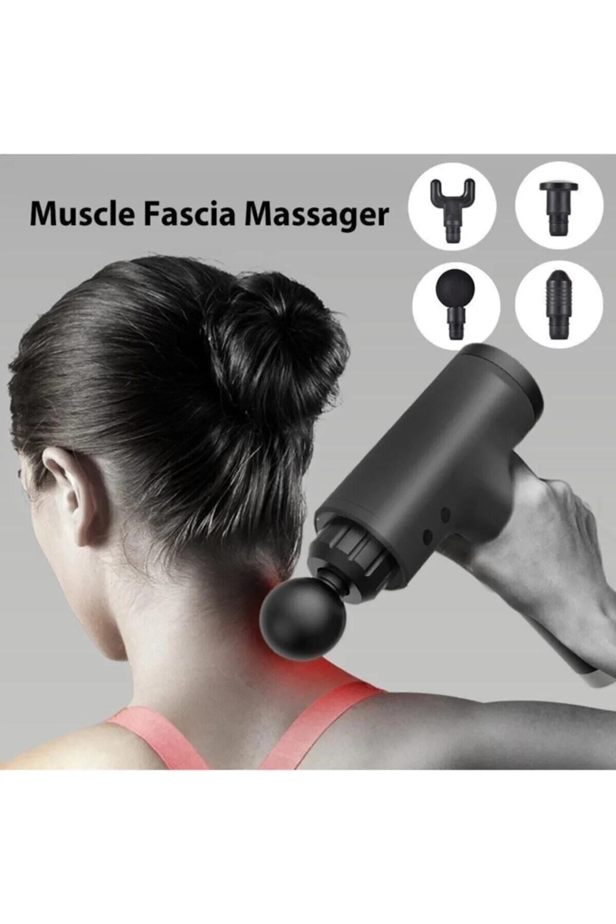 FASCIAL GUN Masaj Tabancası Kas Rahatlatıcı Şarjlı Massage Gun - Fiyatı ...