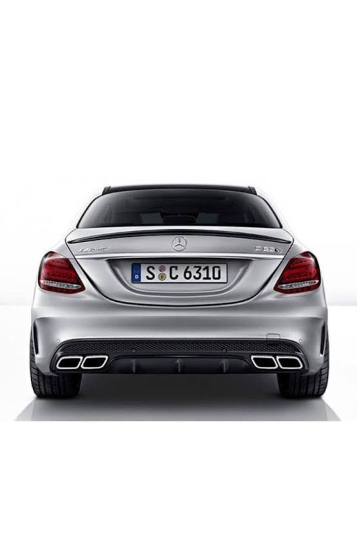 Bosch Mercedes c200 Amg Difüzör normal tampona göre w205 c63 difüzör ...