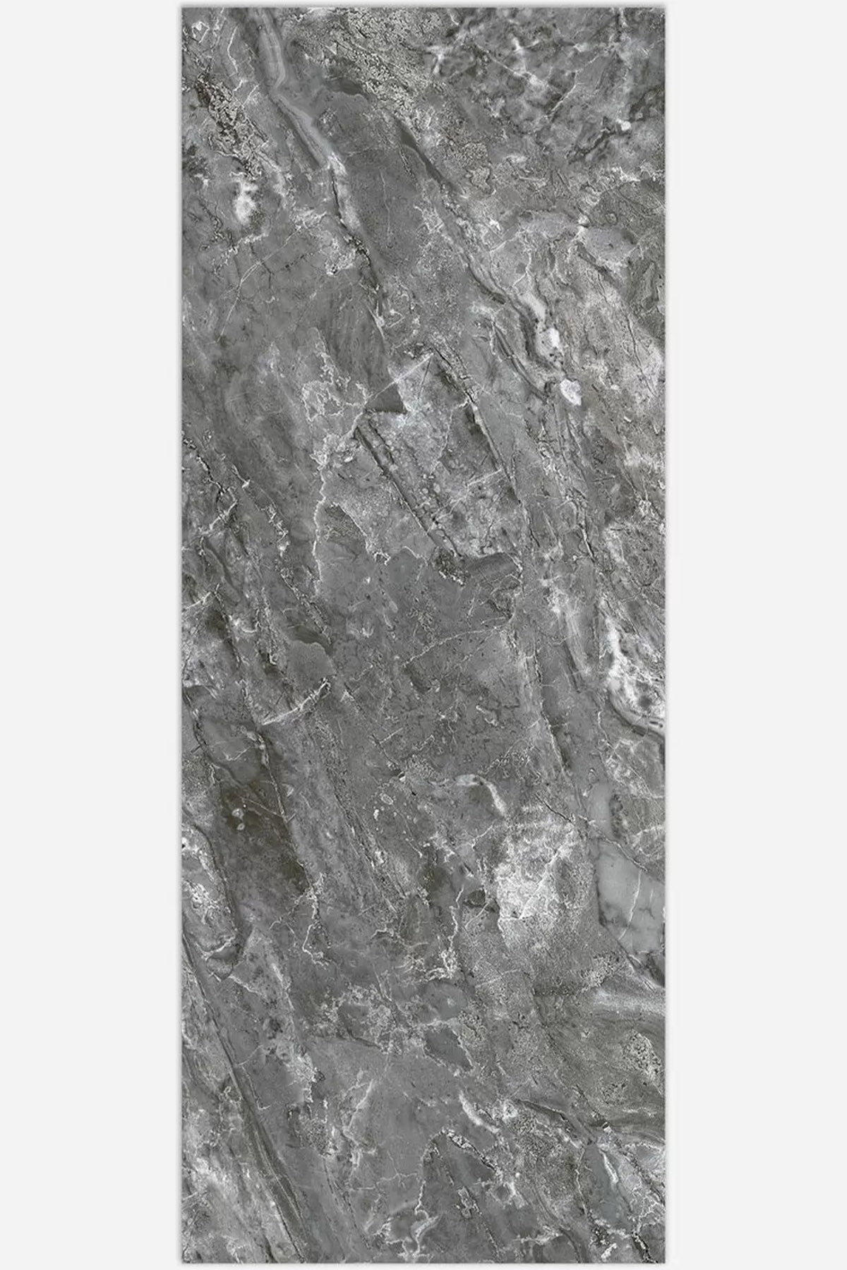 Bien Home 30x60 Cm Gri Mermer Desenli Kendinden Yapışkanlı Seramik Köpük Banyo WC Kaplama PVC ...