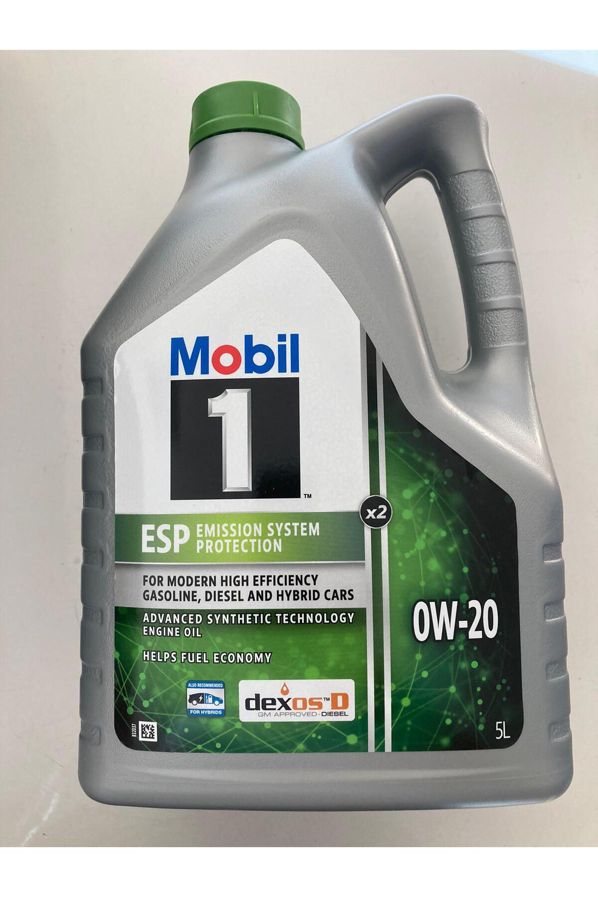Mobil MOBİL 1 ESP X2 0W/20 5 LİTRE MOTOR YAĞI (04/2024 ÜRETİM) Fiyatı, Yorumları - Trendyol