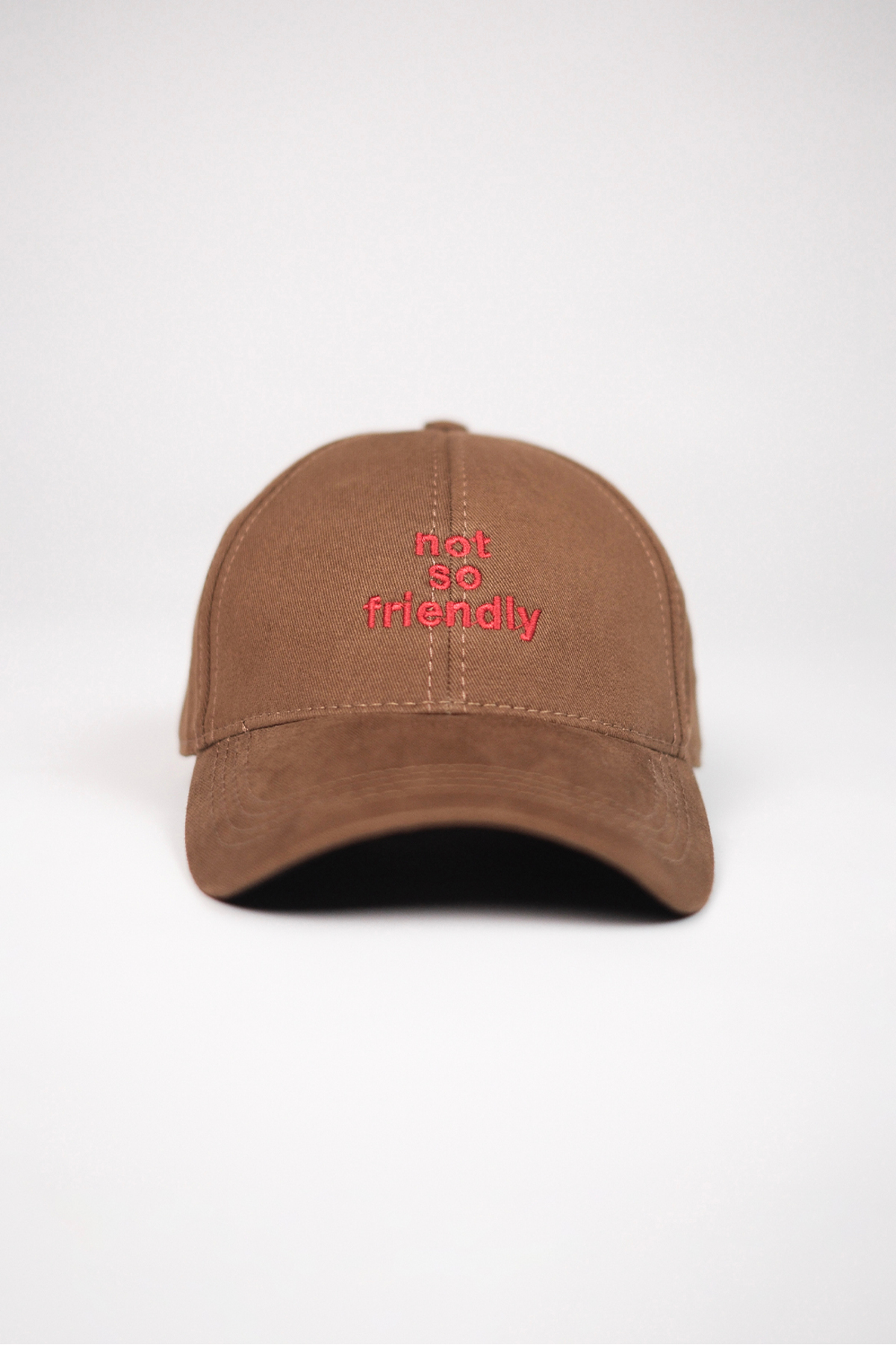 Eazy Co Not So Friendly Kahverengi Unisex Baseball Cap Şapka - Fiyatı ...