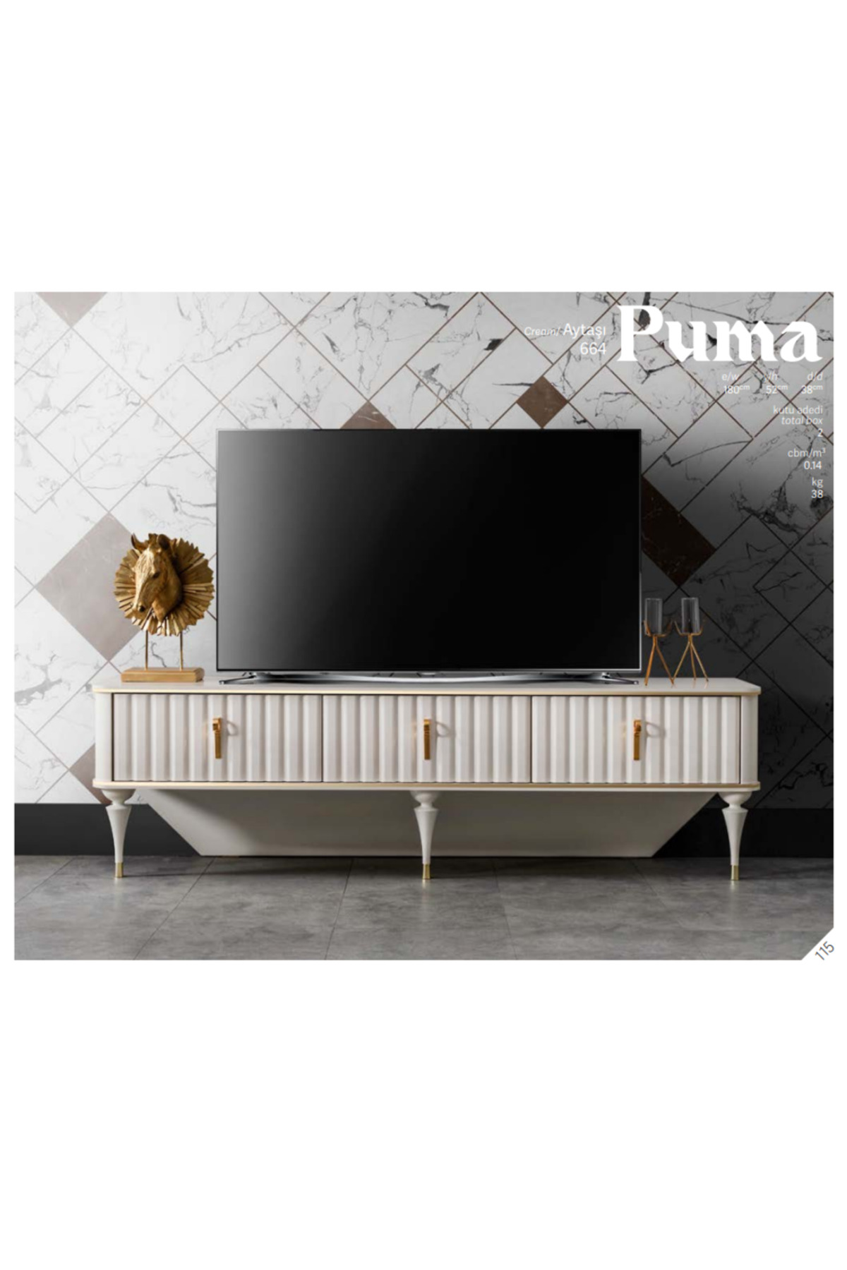 OKRA HOME PUMA TV SEHPASI Fiyatı, Yorumları - Trendyol