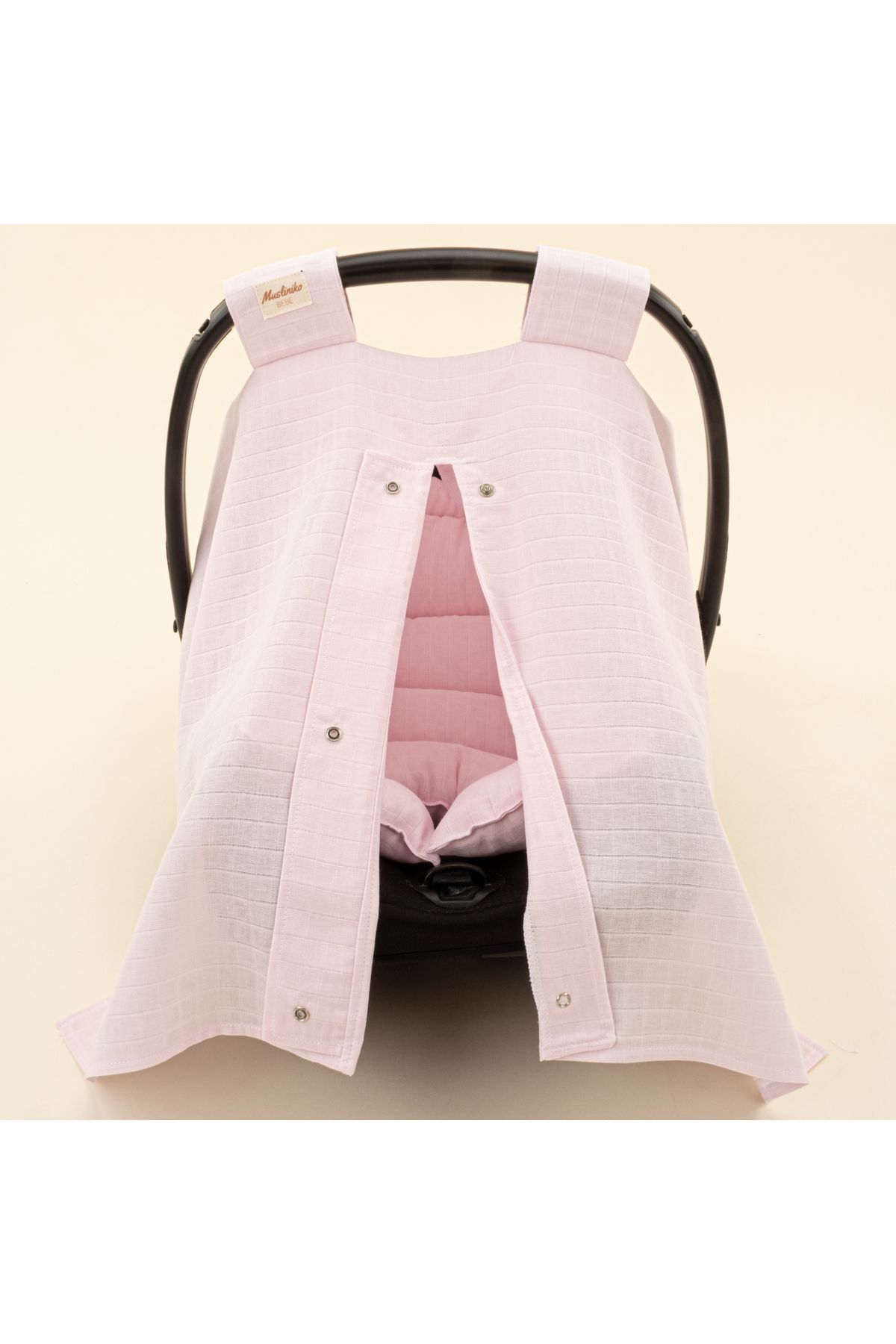 Yunikobaby Müslin Puset Örtüsü Ve Minderi - Bebe Pembe Muslin Fiyatı ...