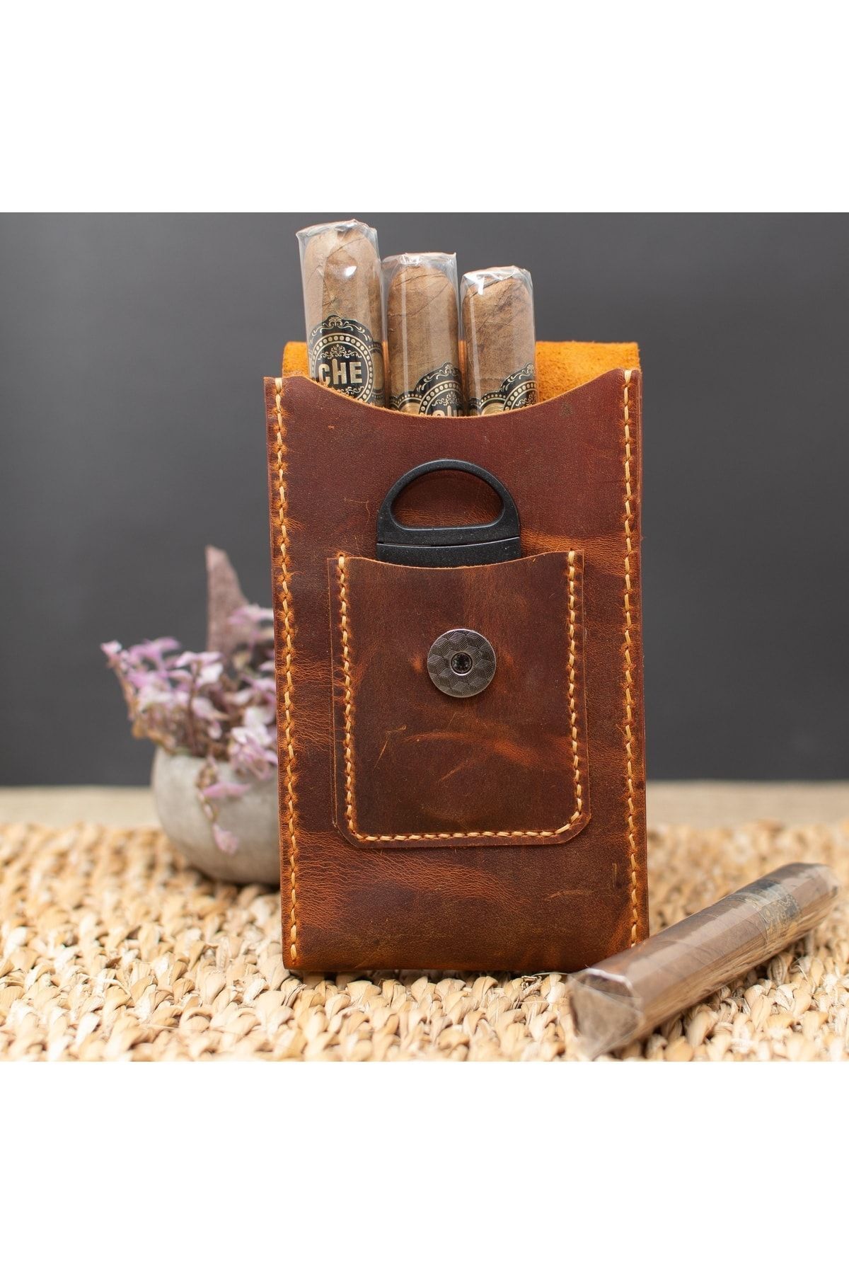 Fulleather Hakiki Deri Camel Puro Kılıfı Cigar Sleeve - Fiyatı, Yorumları