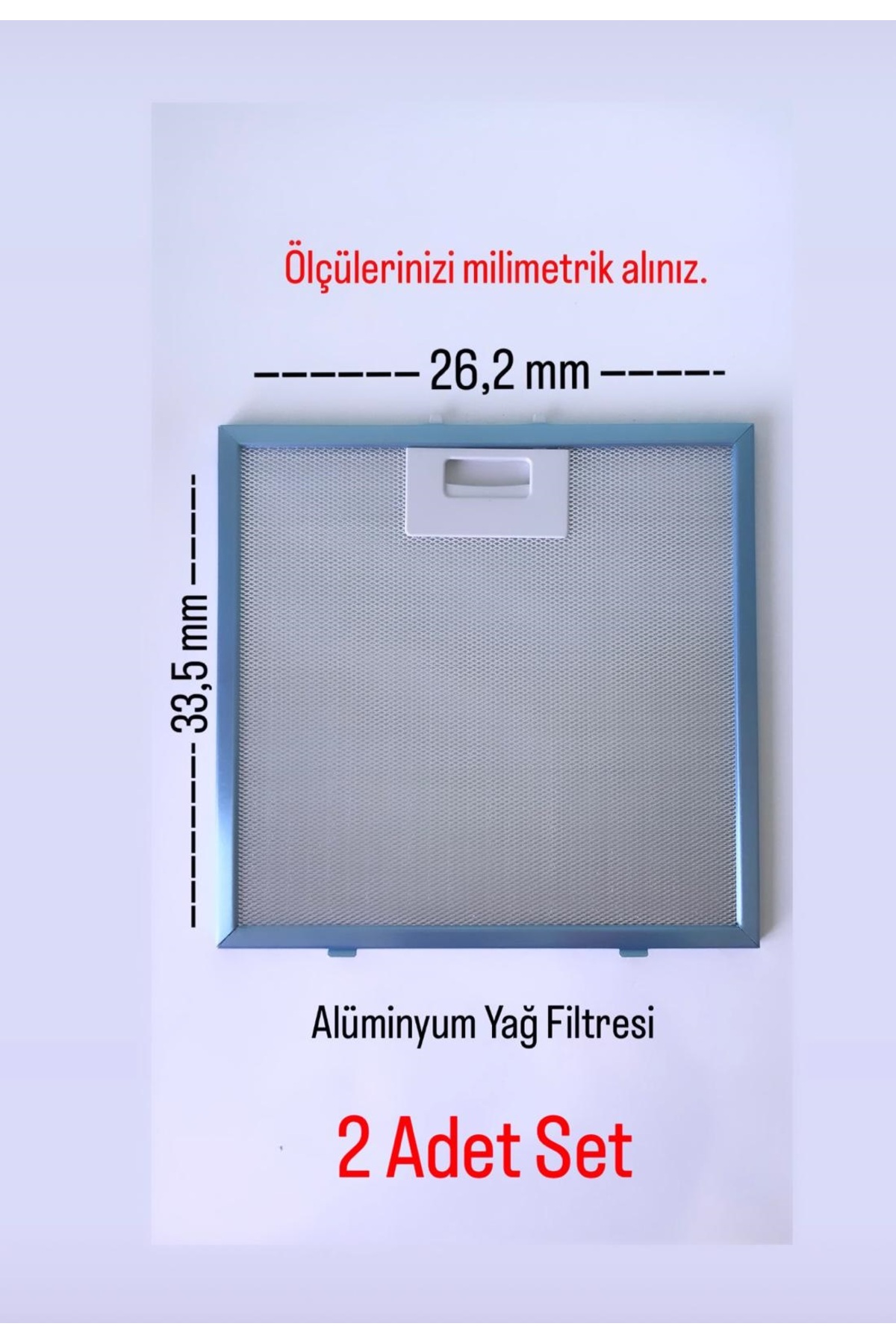 beratsogutma UKİNOX DAVLUMBAZ ALÜMİNYUM YAĞ FİLTRESİ 26,2 X 33,5 CM 2 ADET SET - Fiyatı, Yorumları