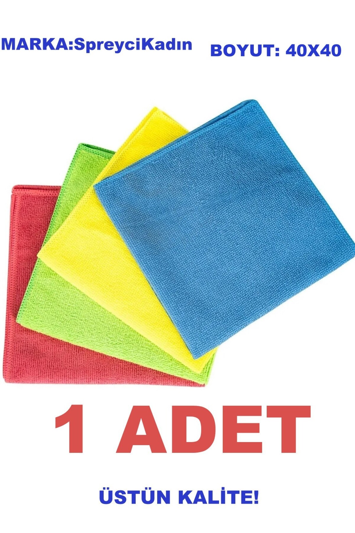 SpreyciKadın Mikrofiber Bez Mikrofiber Temizlik Bezi, Cam, Araba Silme Bezi, Mutfak, Fiber ...