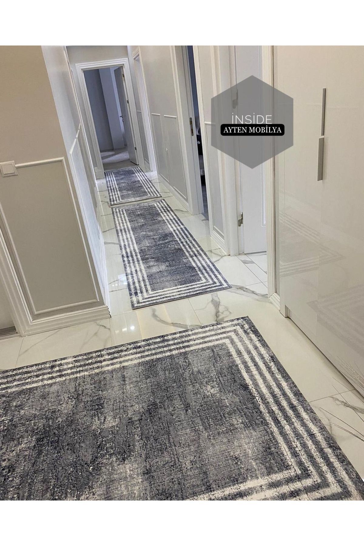 hayathome Halı Dekoratif Modern Kaymaz Kaliteli Yıkanabilir Halı'inside ...