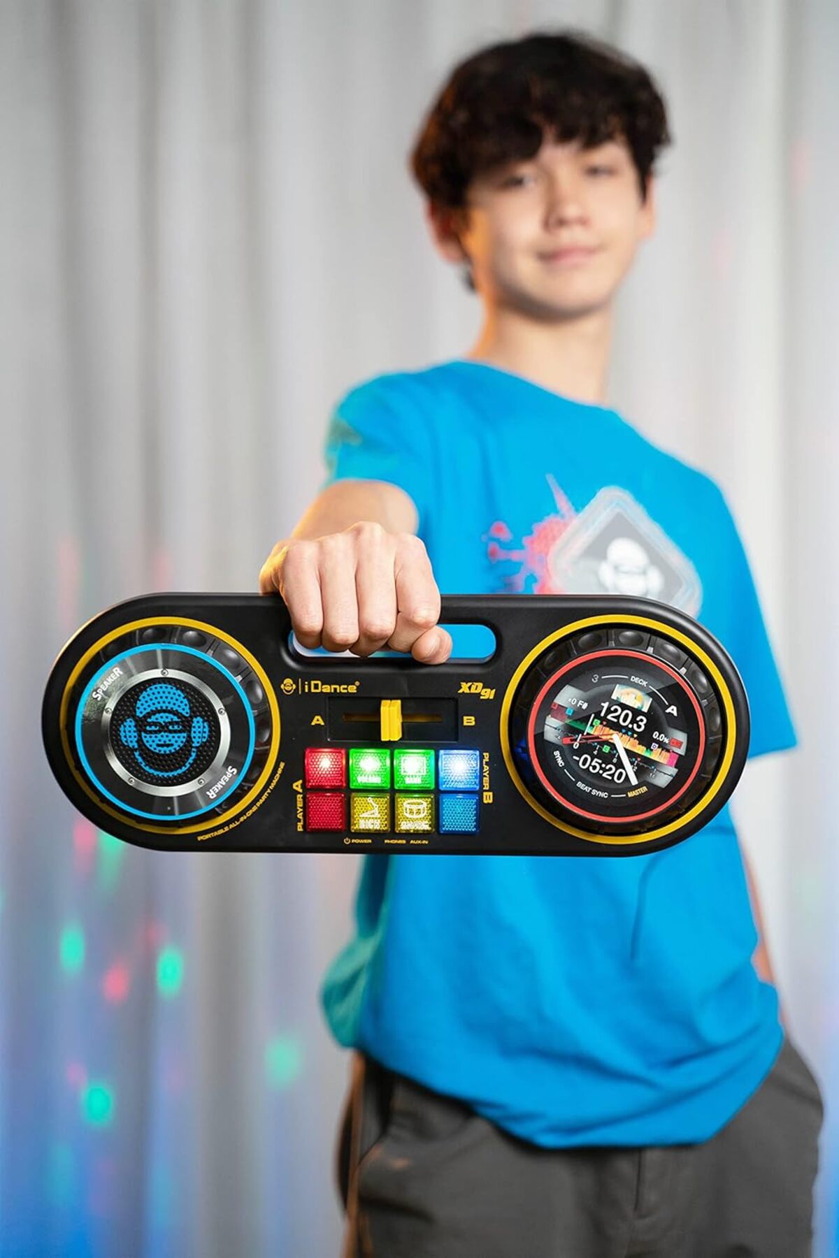 iDance 8'i 1 Arada DJ Mikseri - Turntable - Müzik Çalarlar - Crossfader ...