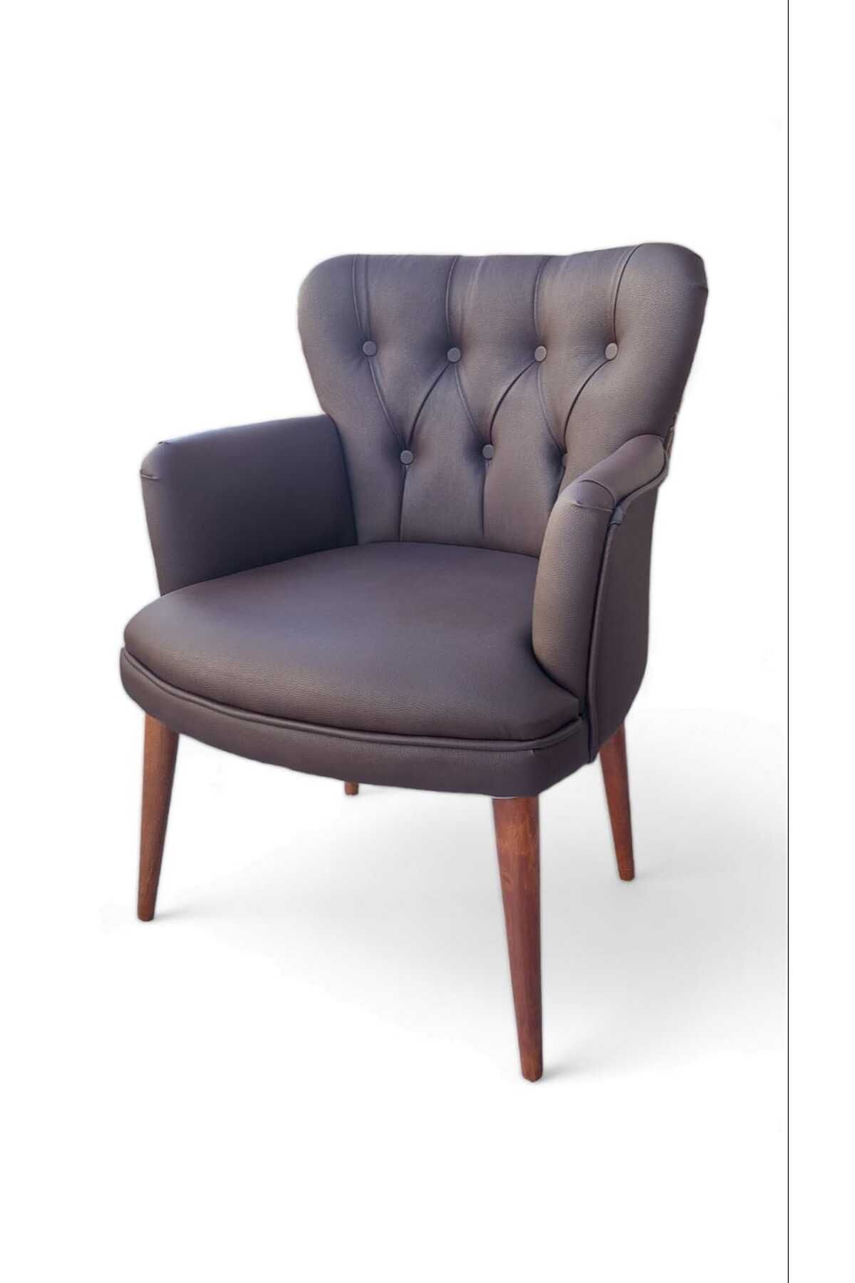 GARDEN HOUSE Tekli Deri Ofis Koltuk Kafe Koltuğu Misafir Bekleme ...