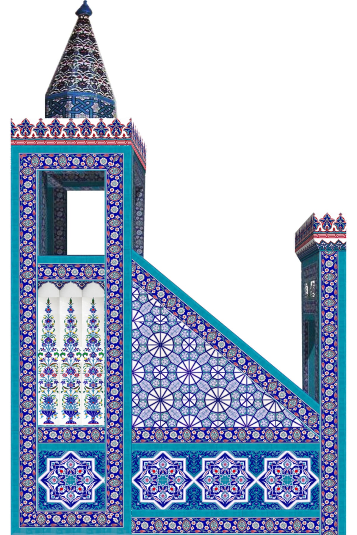 Armada Çini 240x300 Ks 24 Cami Minberi - Fiyatı, Yorumları