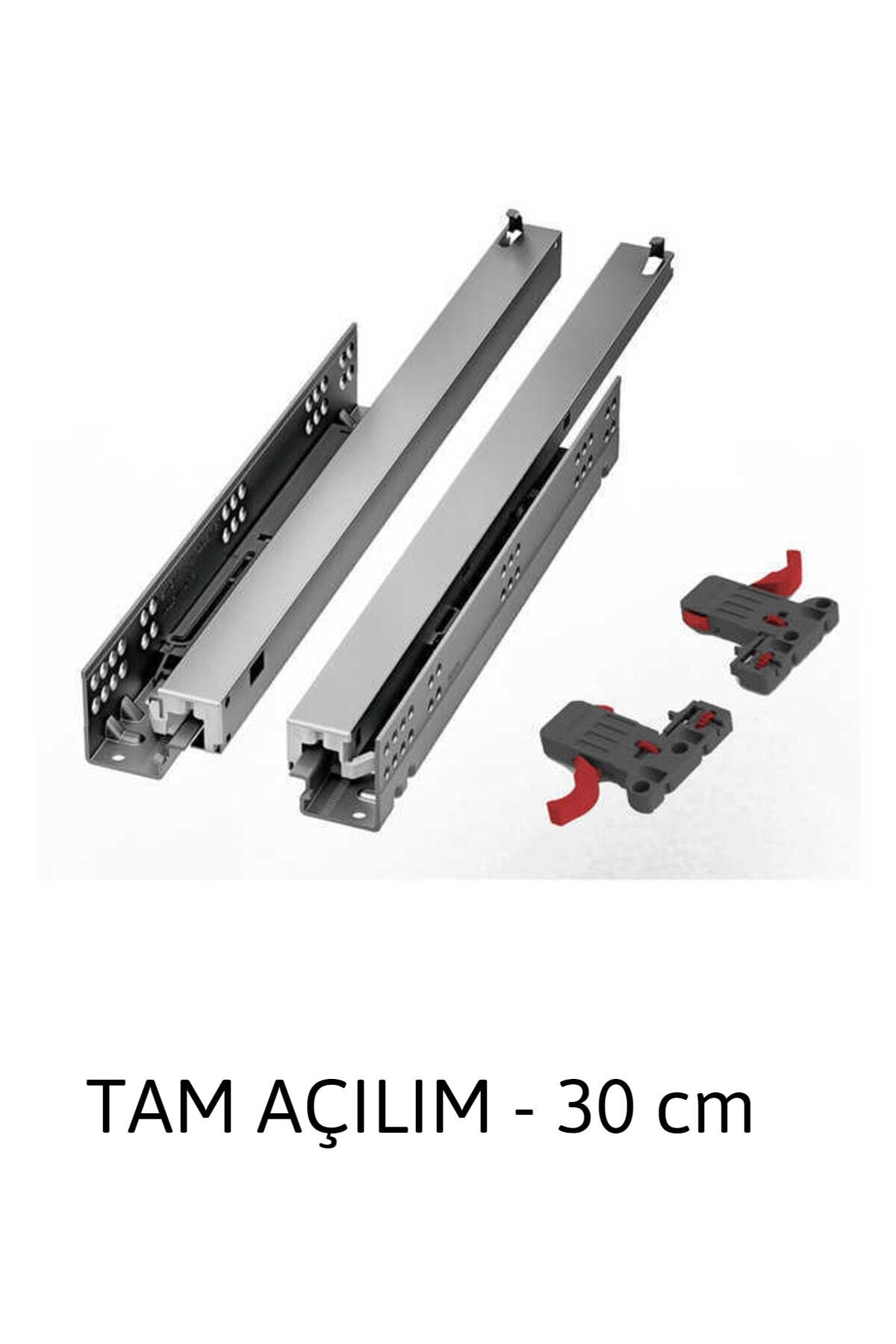 Samet Smart Slide Frenli Tam Açılım (full) Çekmece Rayı / Mandallar ...