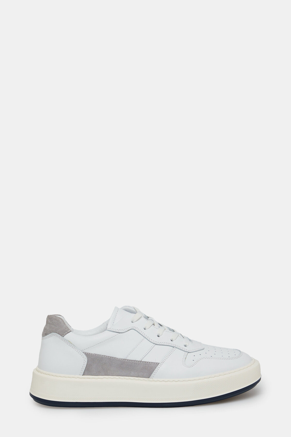 W Collection BEYAZ DERİ SPOR AYAKKABI ERKEK Fiyatı, Yorumları - Trendyol