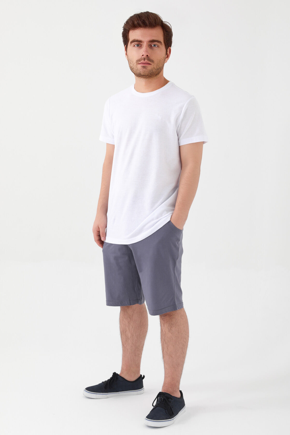 Arnetta Erkek Beyaz Bermuda Takım - Fiyatı, Yorumları