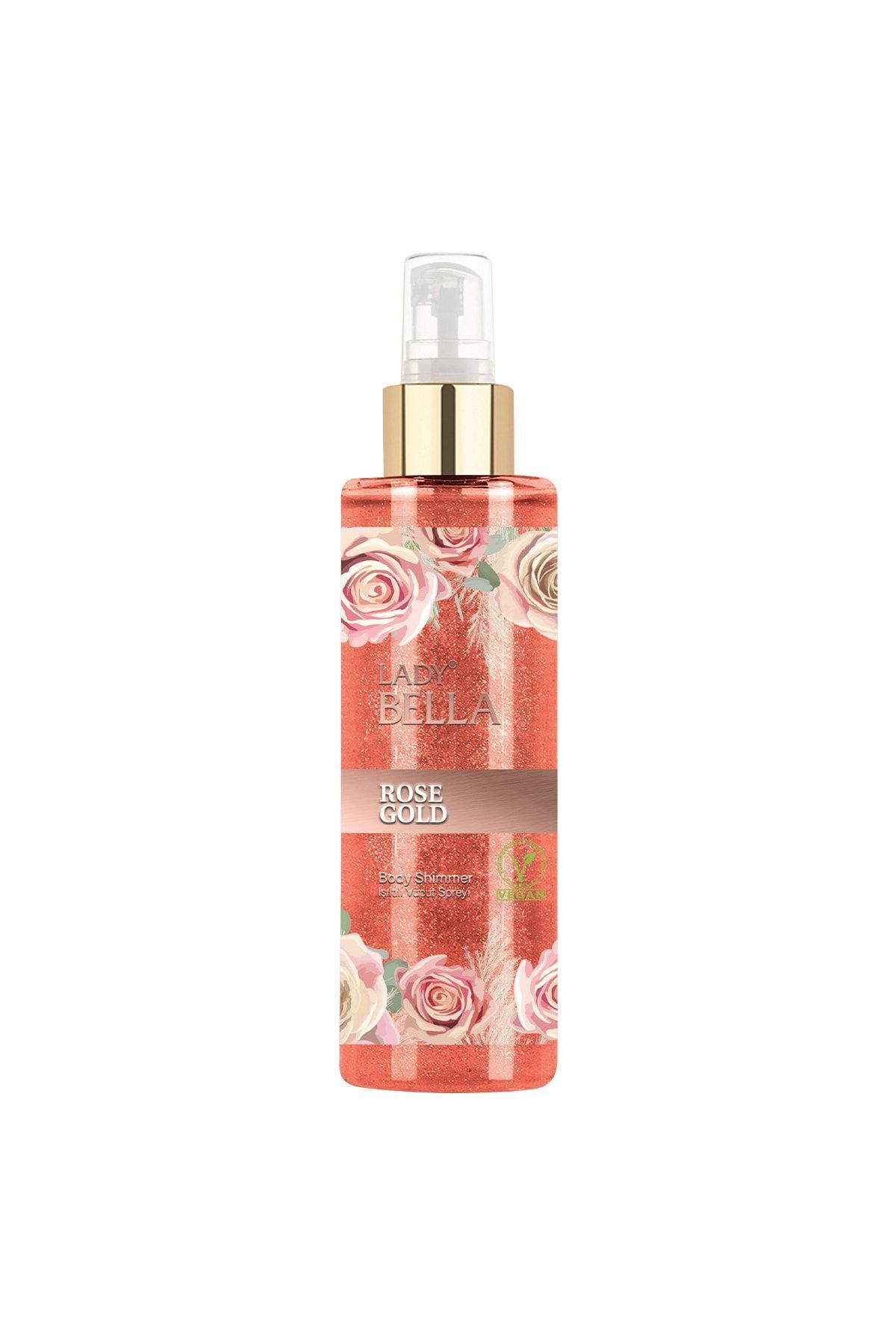 Lady Bella Simli Vücut Spreyi 150 ml Rose Gold Fiyatı, Yorumları - Trendyol