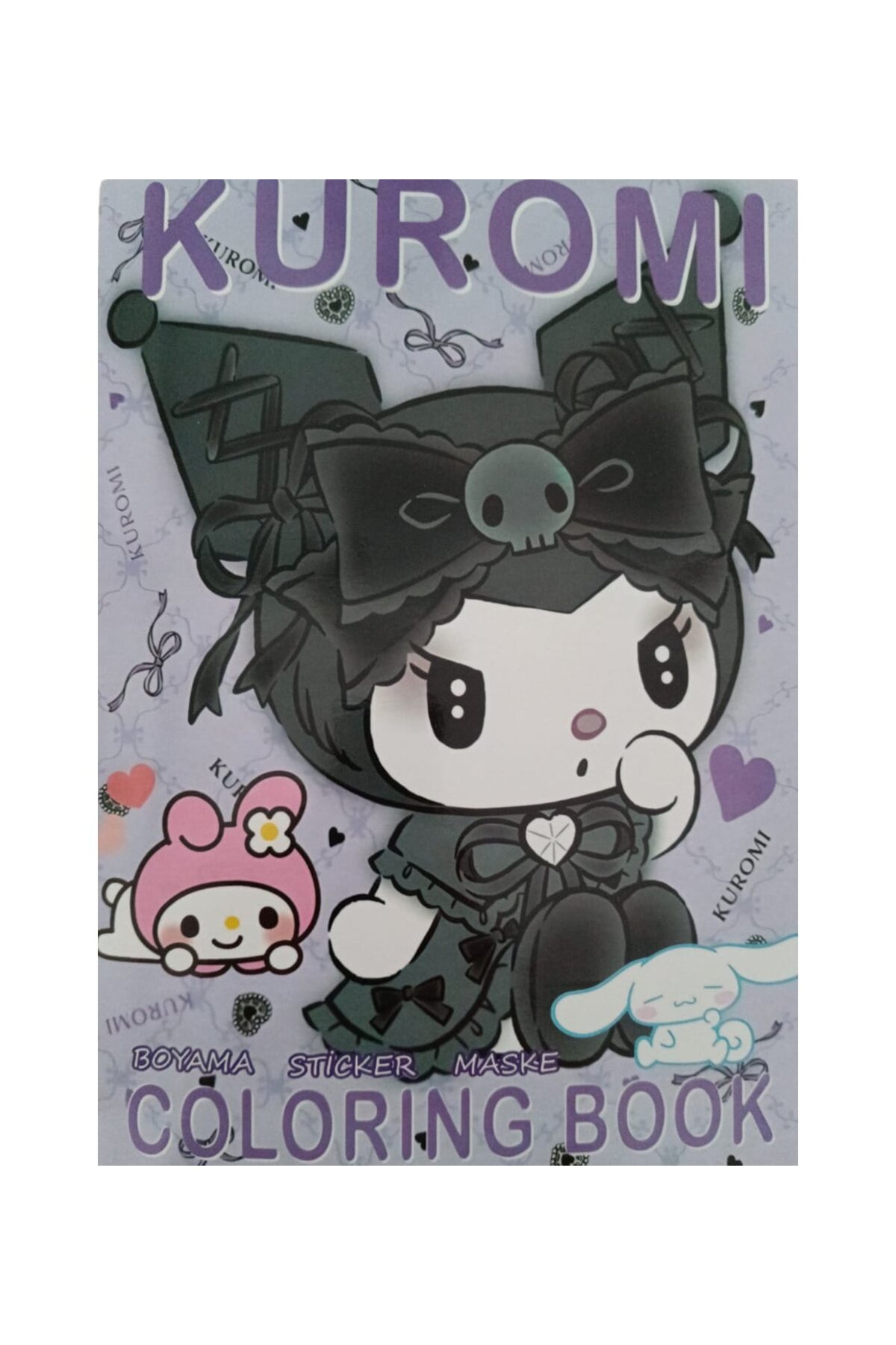 Coloring Book Sticker ve Maskeli Boyama Kitabı kuromi - Fiyatı, Yorumları