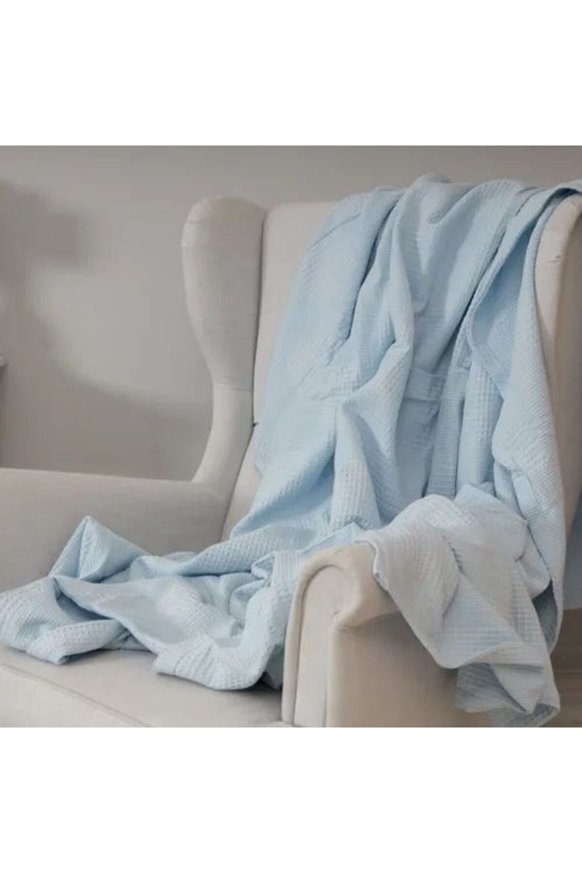 Guloglu Home Çift Kişilik Waffle Pike - Mavi Fiyatı, Yorumları - Trendyol