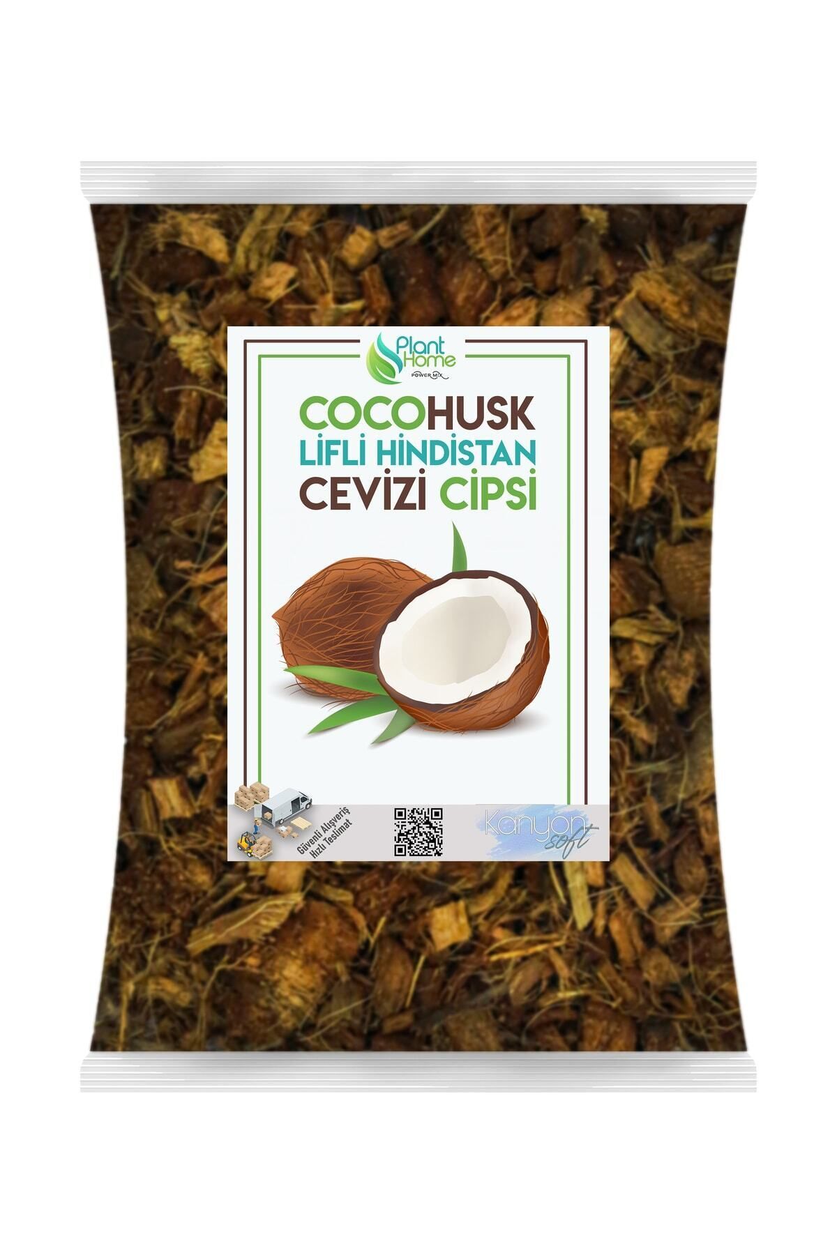 plant-home 5 Litre Hindistan Cevizi Kabuğu - Coco Cips Coco Husk ...