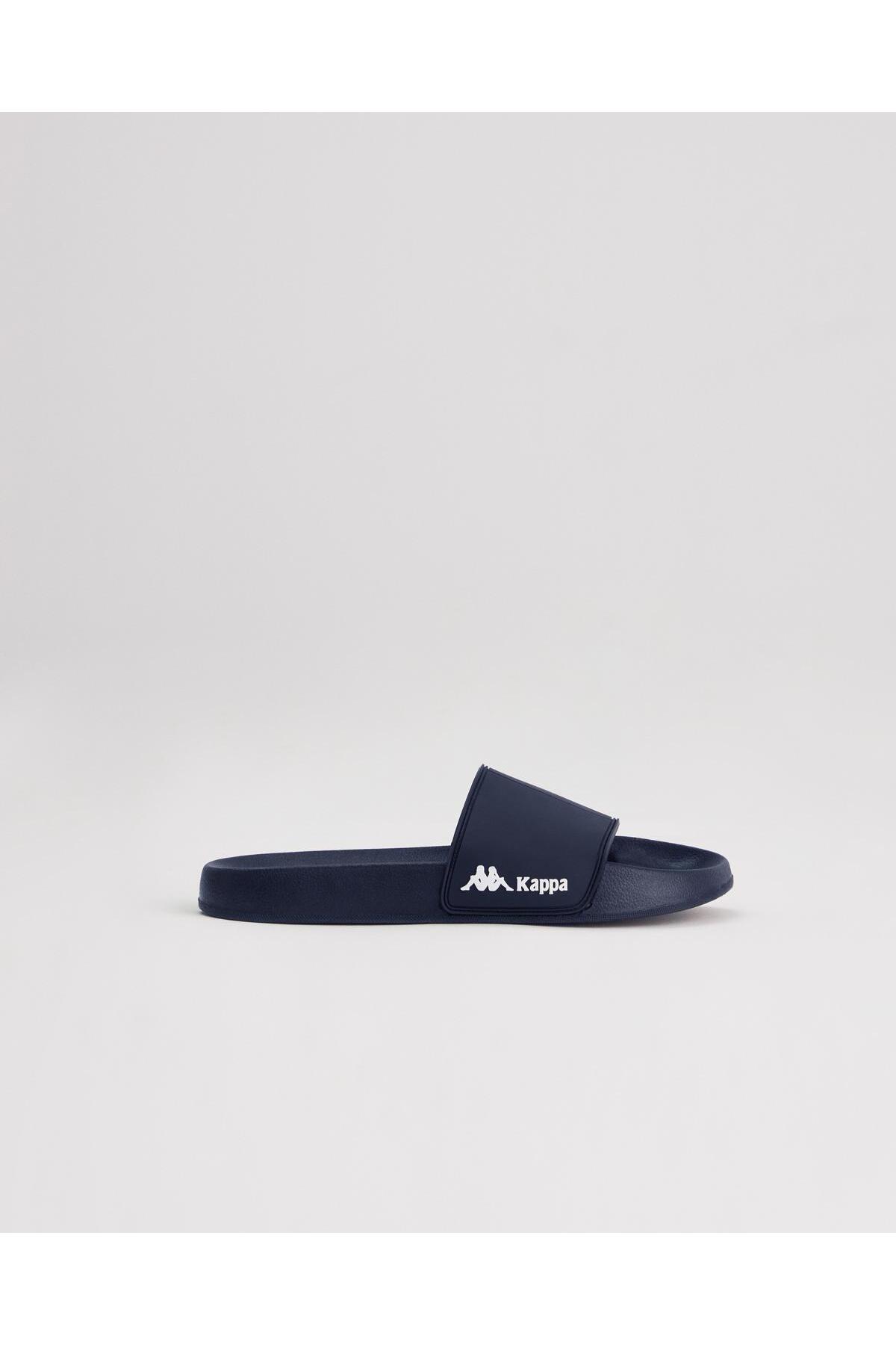 Kappa Authentic Kayla Unisex Navy Blue Slippers - Trendyol