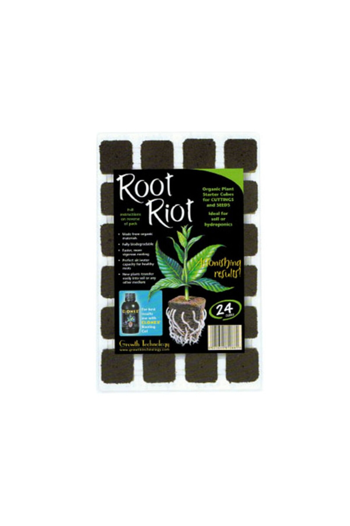 Growth Technology Root Riot Köklendirme Küpleri 24 Adet Viyöl - Fiyatı ...
