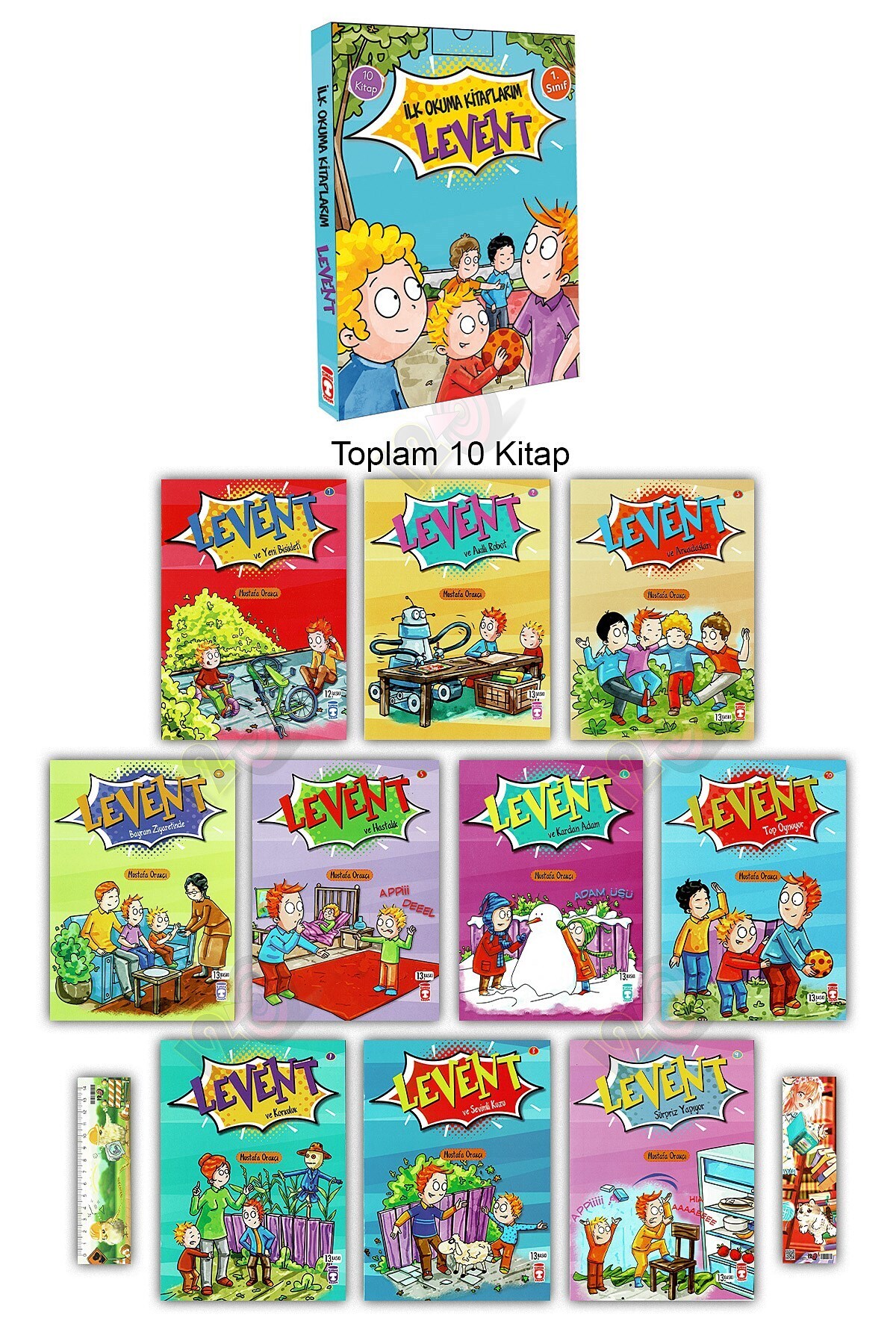 Timaş Çocuk Levent 1. Sınıf Ilk Okuma Kitaplarım 10 Kitap - Fiyatı ...