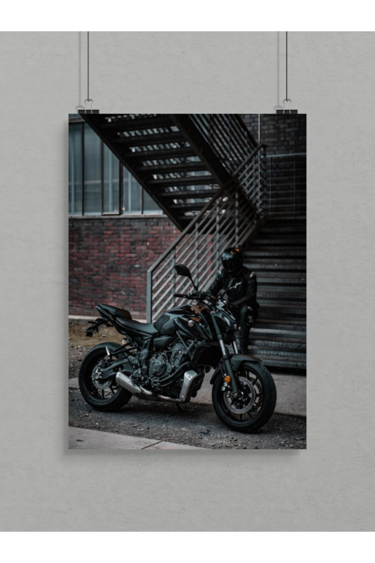 Alptiva Yamaha MT-25 Motor Poster - Motosiklet Poster - Parlak Fotoğraf ...