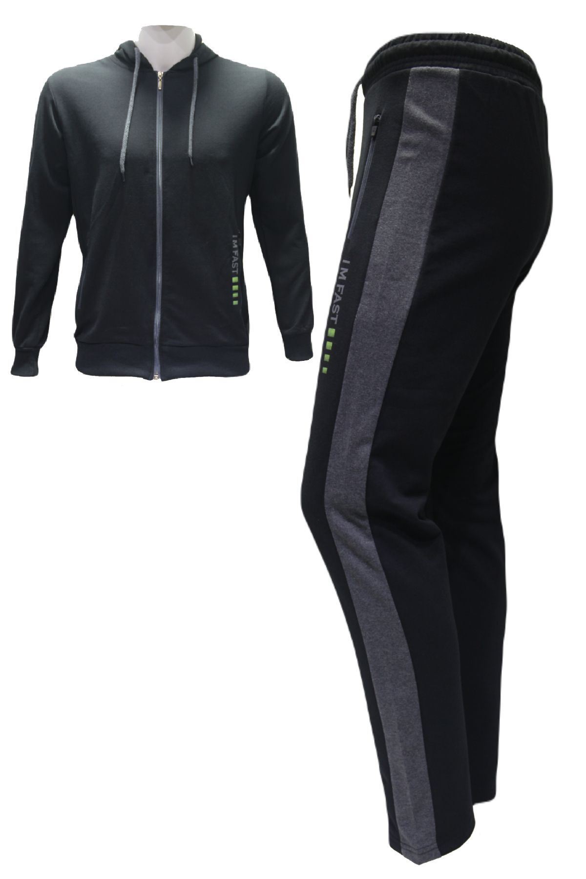 ÇİTA Sports Lycra Men's Straight Leg Tracksuit Set PM.1763- Trendyol
