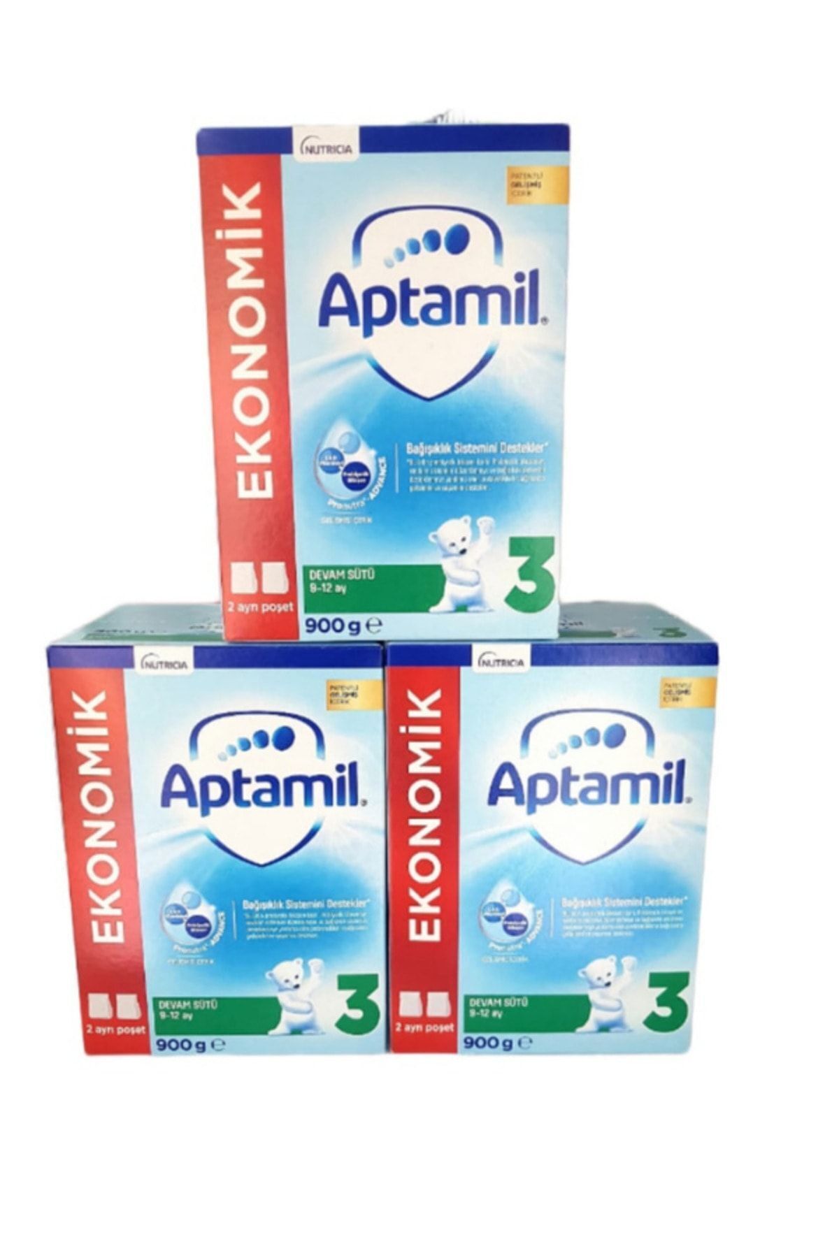 nutricia APTAMİL 3- DEVAM SÜTÜ (9-12 ay) 900 gram- 3 'lü paket Fiyatı ...