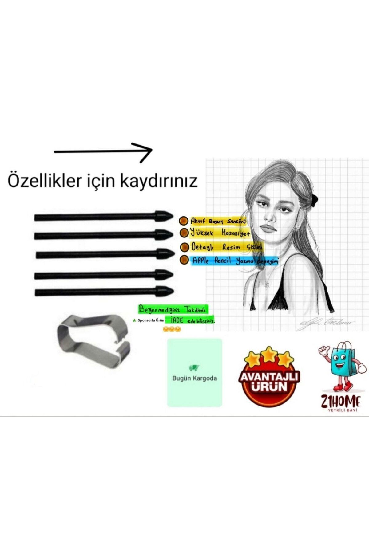 Dok S-pen Yedek Kalem Ucu Ve Çıkarma/takma Aparatı (5 ADET YEDEK KALEM ...