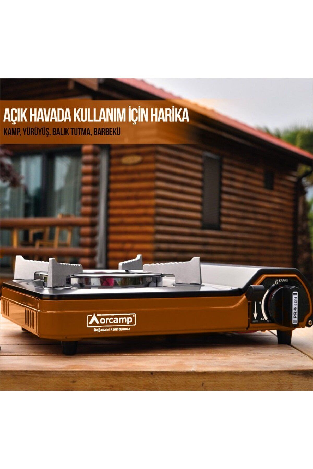 Orcamp Portatif Tekli Kamp Ocağı Taba - Fiyatı, Yorumları