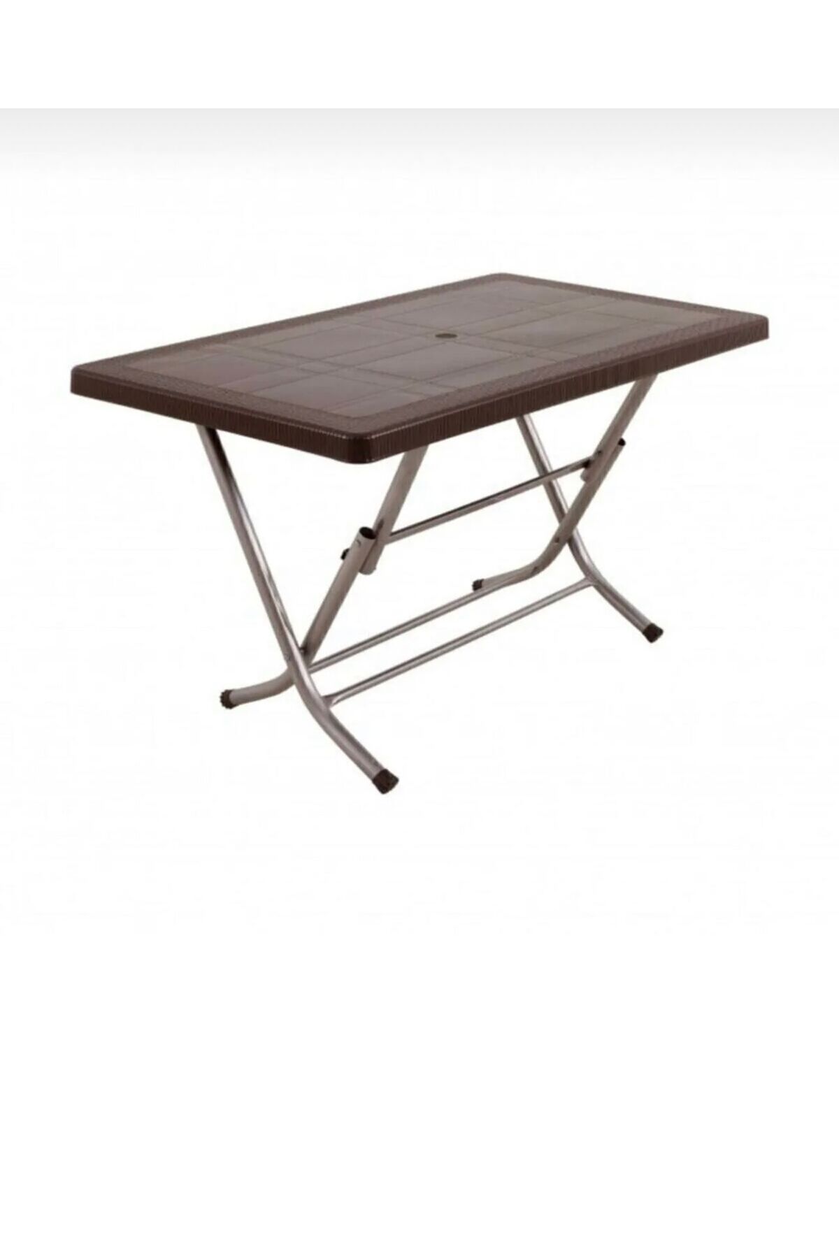 Cosargroup 70x120 Zeugma Rattan Masa (katlanır Metal Ayak) Up-2788 ...
