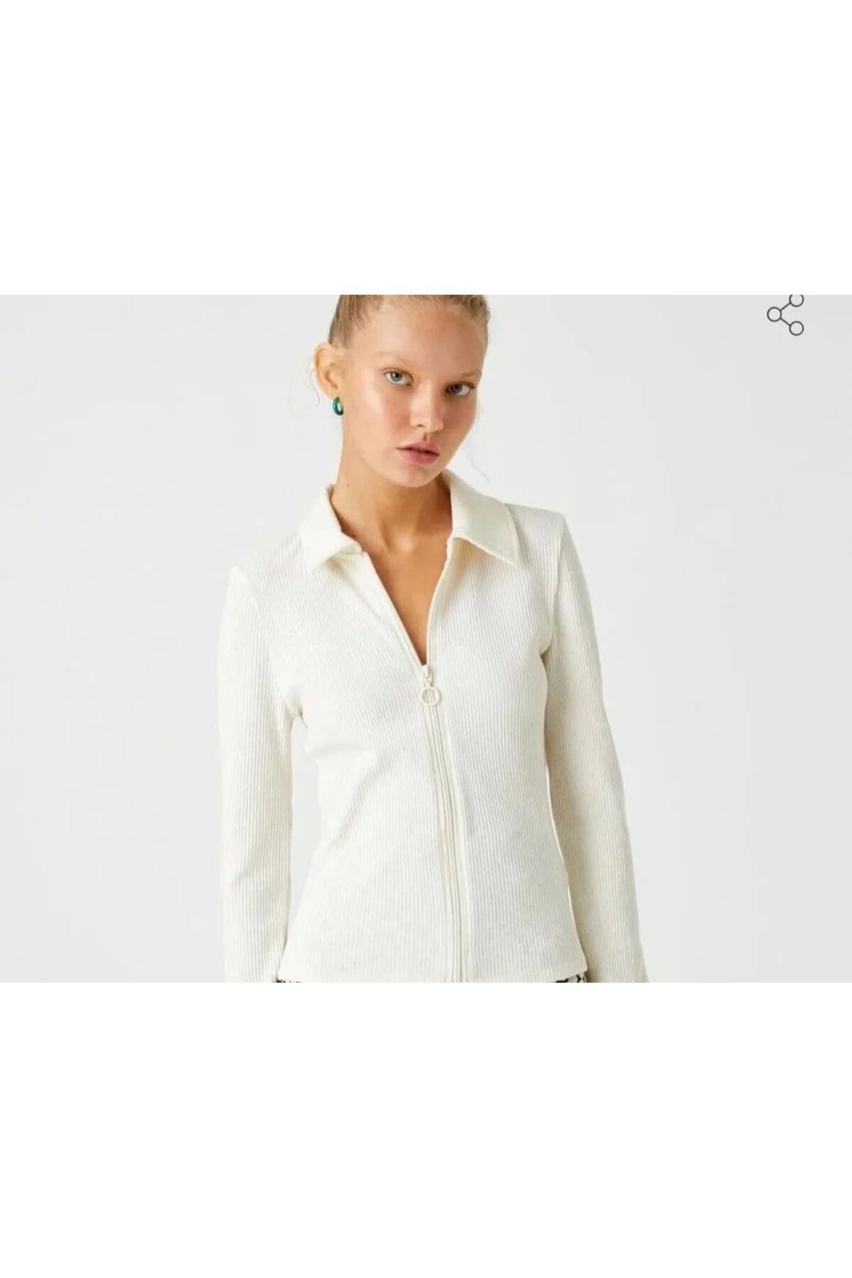 anonim Uzun Kollu Tişört Polo Yaka Fermuarlı Basic Fiyatı, Yorumları ...