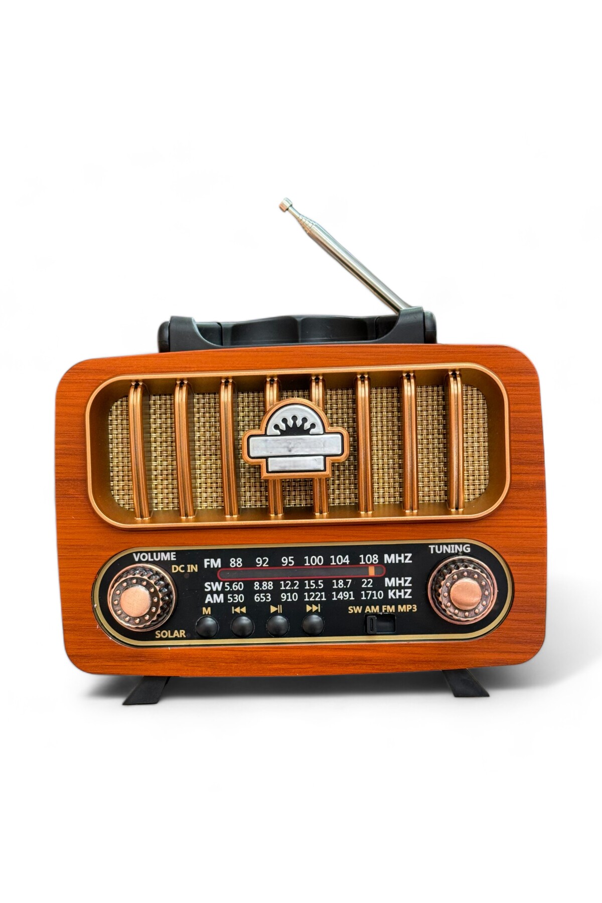 ROYALTREND Nostaljik Ayaklı Radyo Şık ,Tasarım Eskitme Nostalji Radyo ...