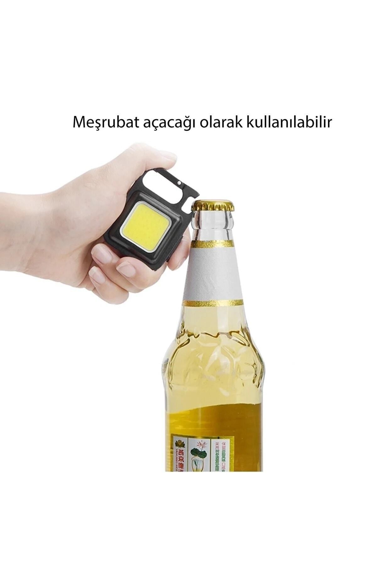 Janva Mini Led El Feneri , Karabinalı, Mıknatıslı , Su Geçirmez , Şişe ...
