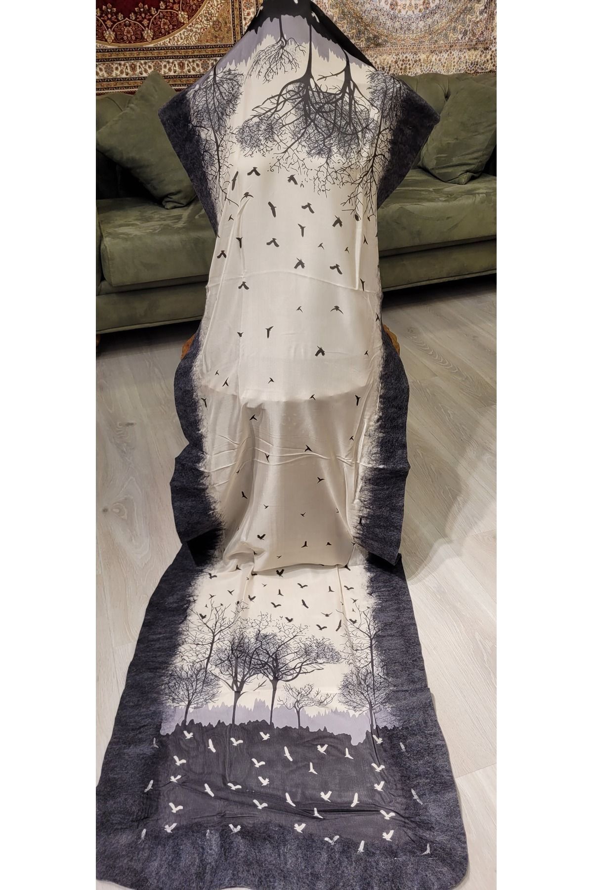 TOPRAK ART GALLERY Keçe Ipek Şal Fiyatı, Yorumları - Trendyol