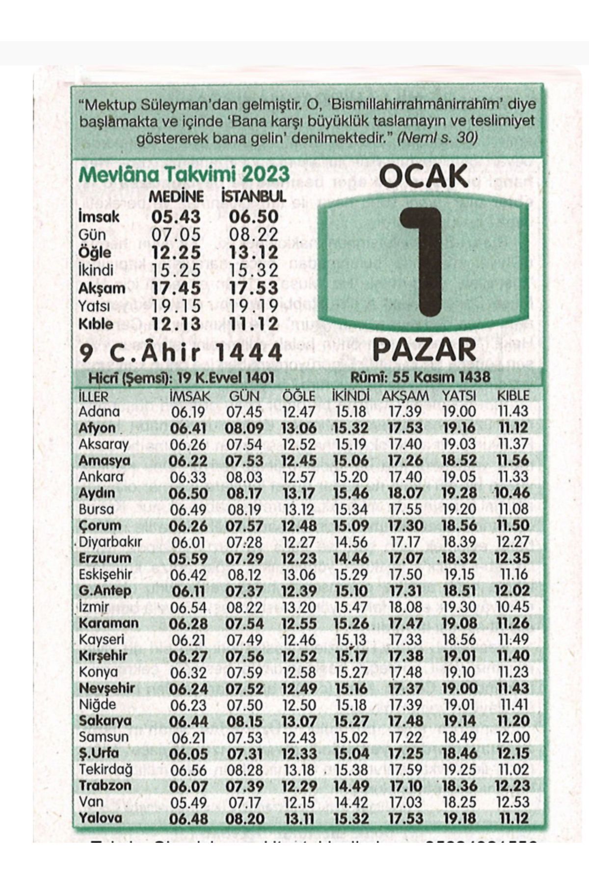 kitaptakipcileri 2023 yılı yapraklı takvim 365 gün yaprak mevlana ...