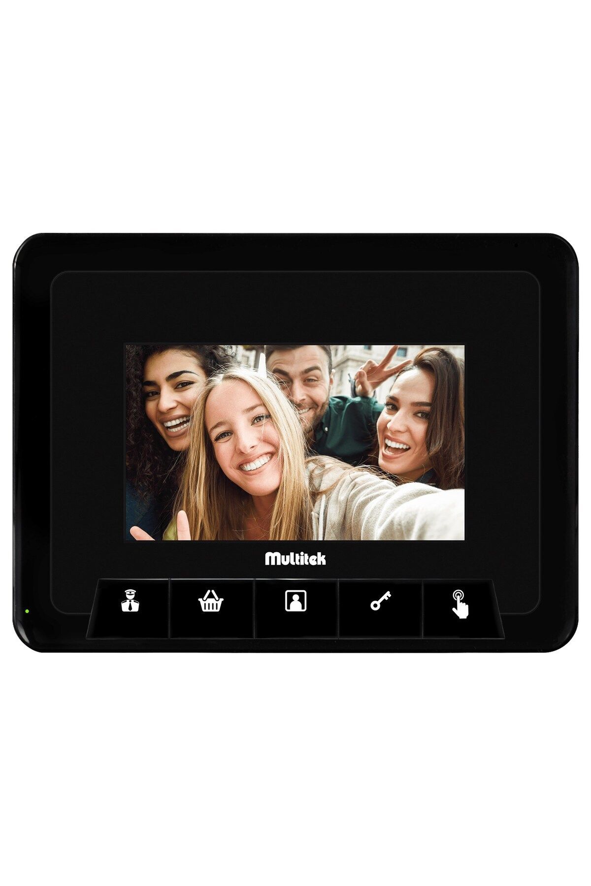 Multitek Multibus Sistem MB45-S 4.3 inç Daire Görüntülü Diafon Ekranı ...