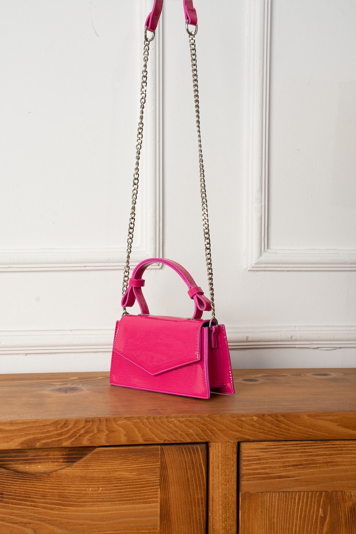 MY MSARAZ Nida Model Rugan Kadın Omuz Ve Kol Çantası Fiyatı, Yorumları ...