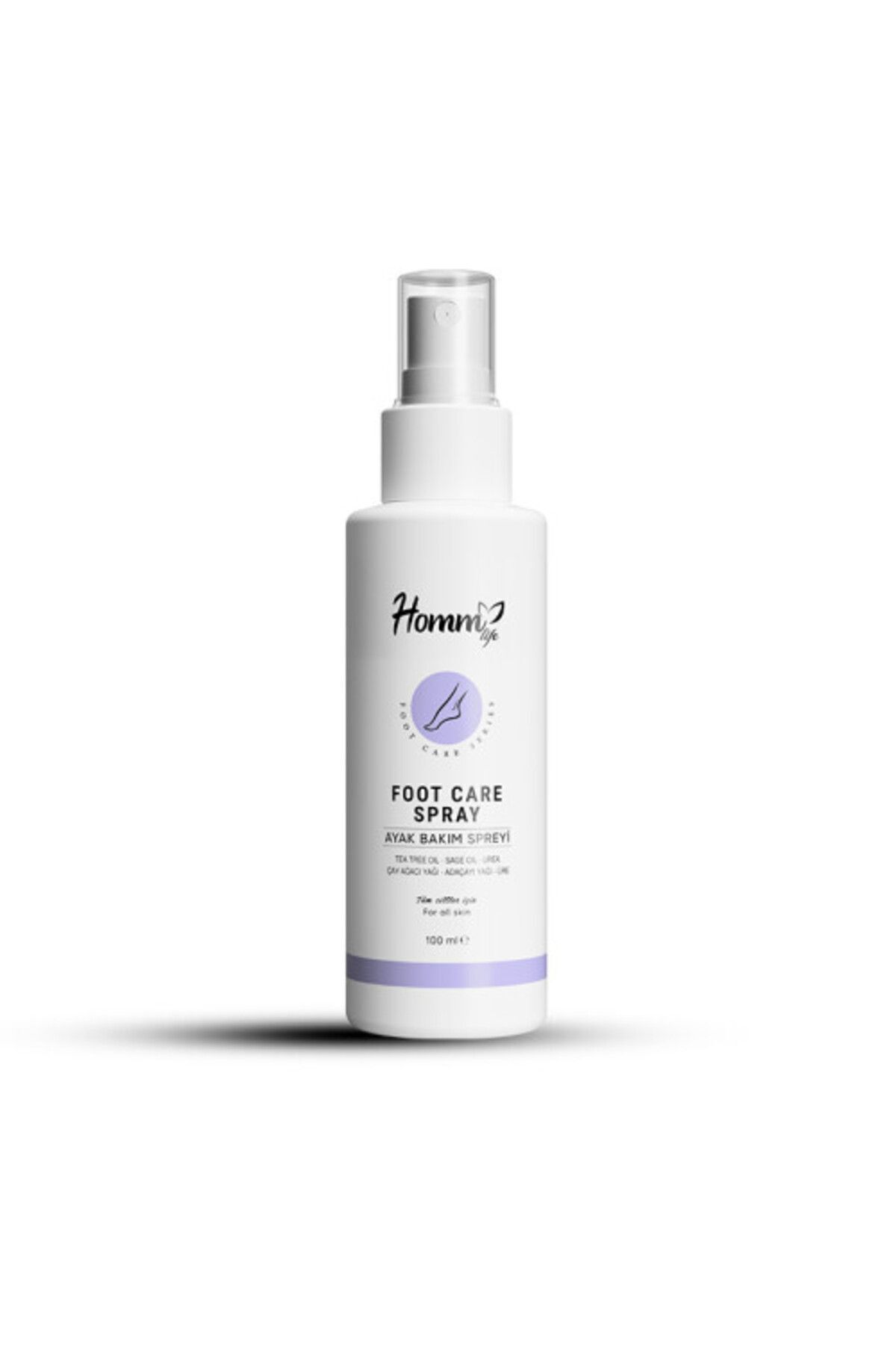 Homm Bitkisel HOMM LIFE AYAK BAKIM SPREYİ 100 ML+HOMM LIFE NAR ...