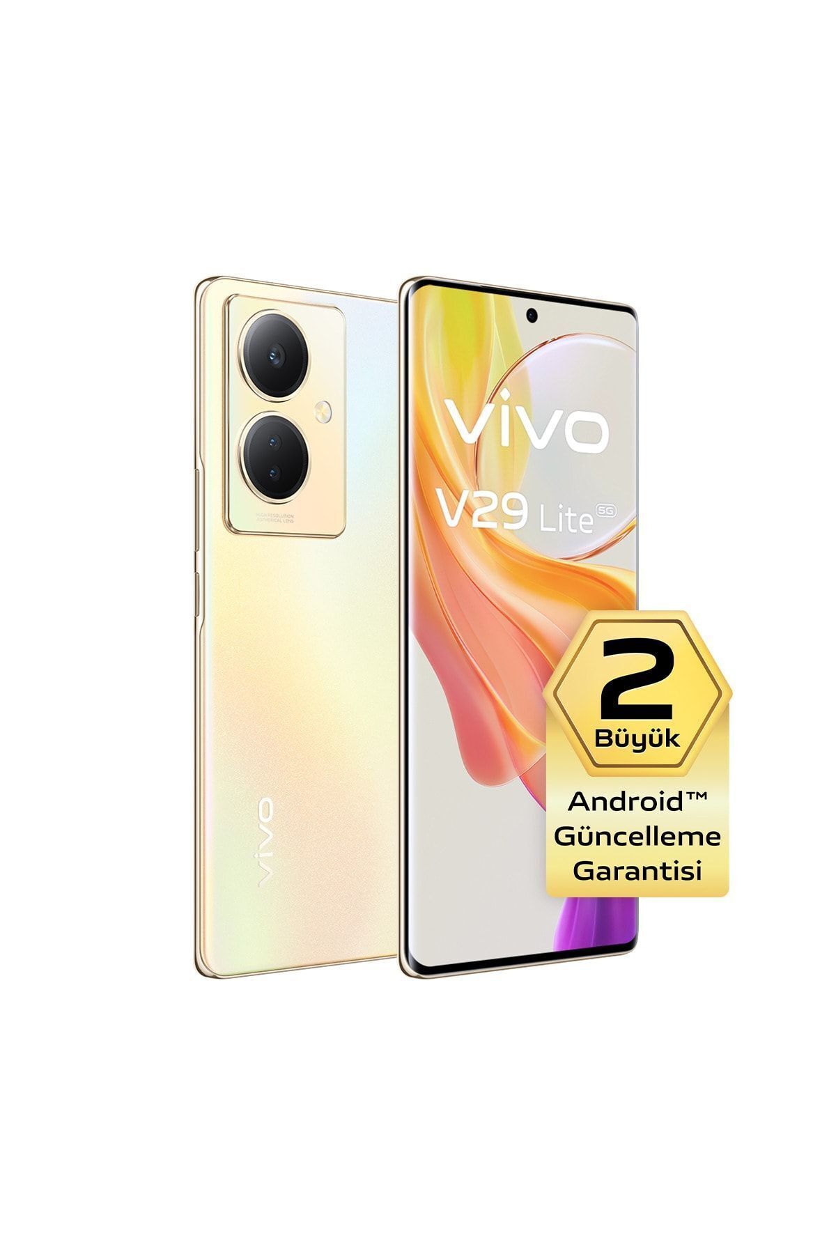 vivo V29 Lite 5G 256 GB 8 GB Ram Altın Işıltısı Cep Telefonu (vivo ...