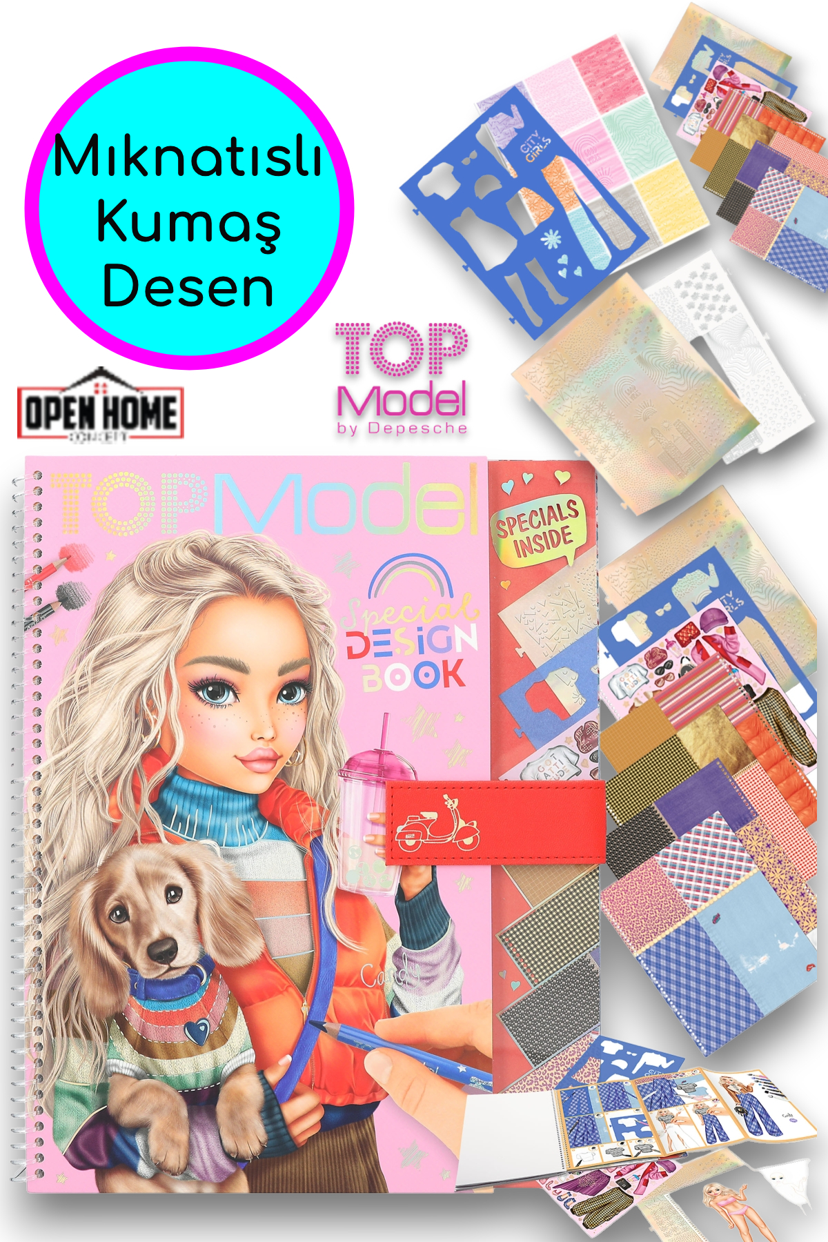 Top Model Princess Mimi Parmak Boyalı Boyama Defteri Fiyatı, Yorumları ...