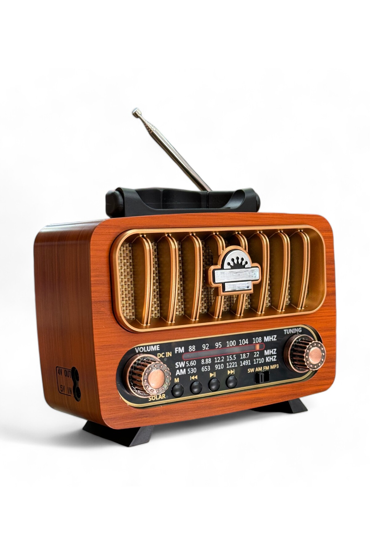 ROYALTREND Nostaljik Ayaklı Radyo Şık ,Tasarım Eskitme Nostalji Radyo ...