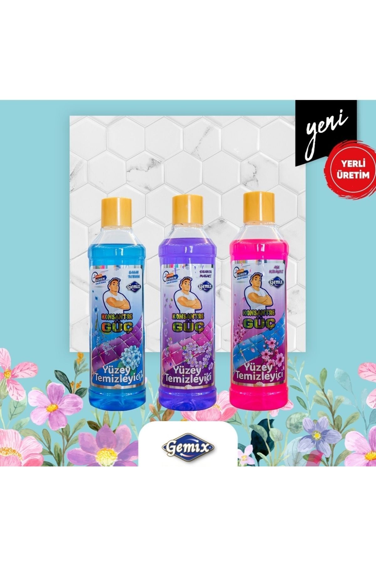 GEMİX Gemix Sihirli Formül Mavi Su Fayans Derz Duşakabin Temizleyici 1000 ml - Fiyatı, Yorumları