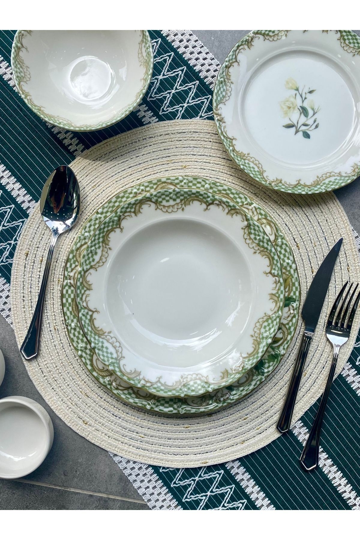 RUBİ PORSELEN Victoria 48 Parça 12 Kişilik Porselen Yemek TakımıFiyatı ...