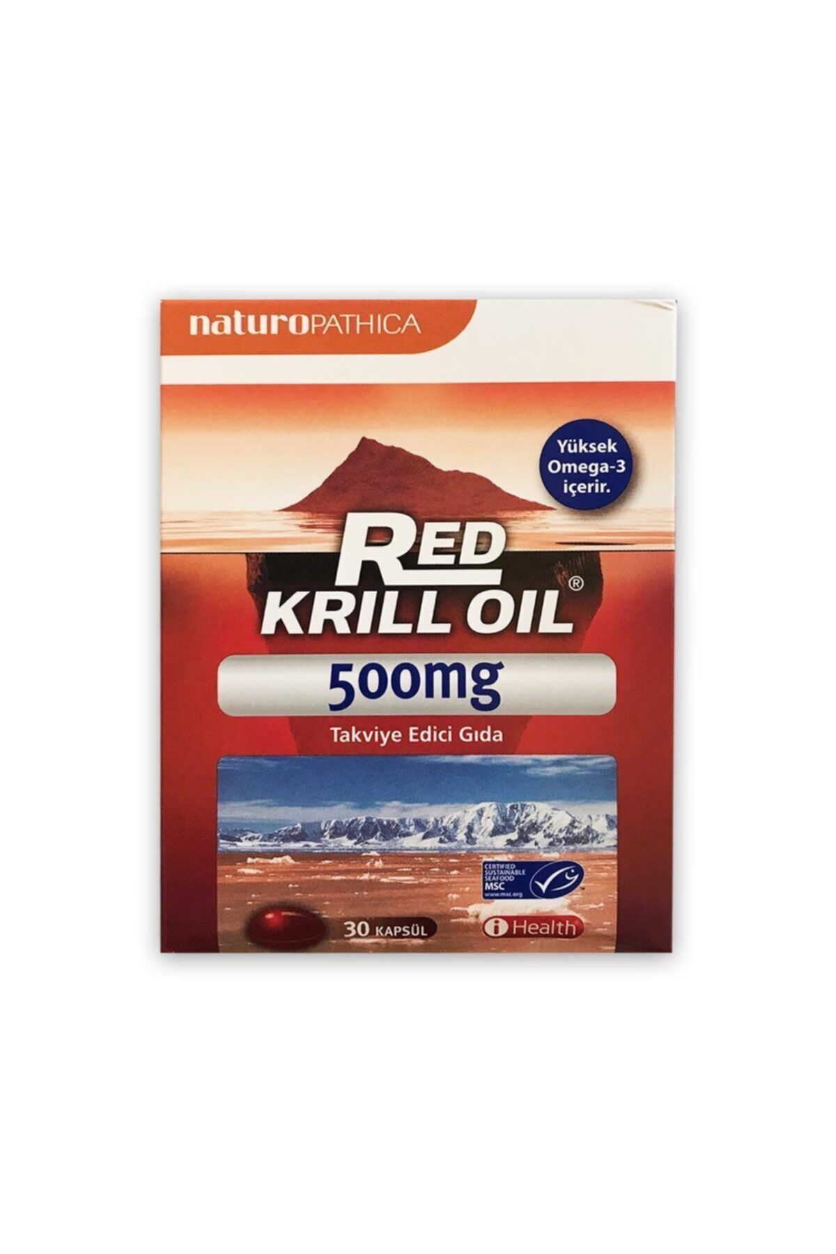 Naturopathica Red Krill Oil 500 Mg 30 Kapsül - Fiyatı, Yorumları