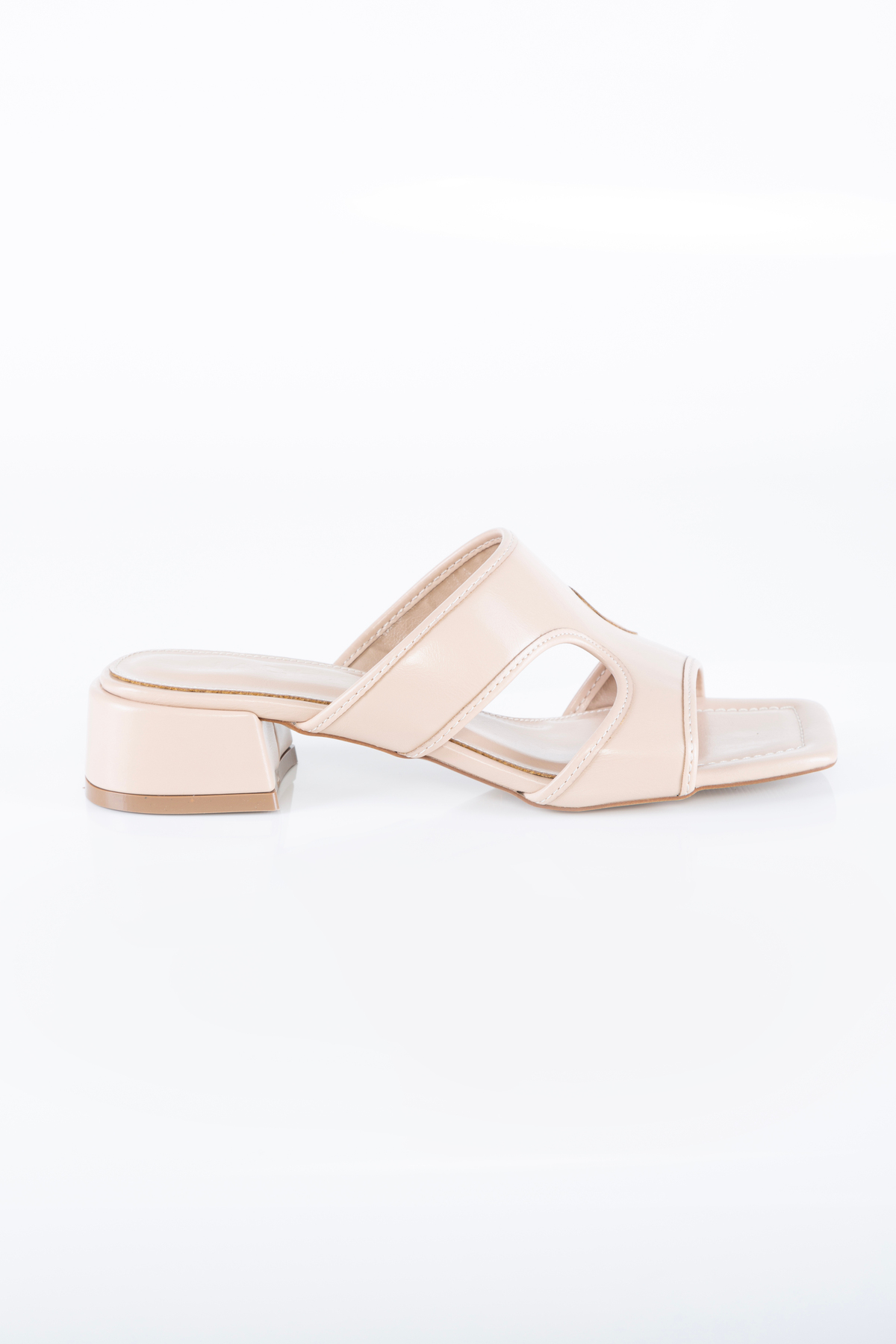 NACHA Tiger Bej Kısa Topuklu Kadın Terlik Fiyatı, Yorumları - Trendyol