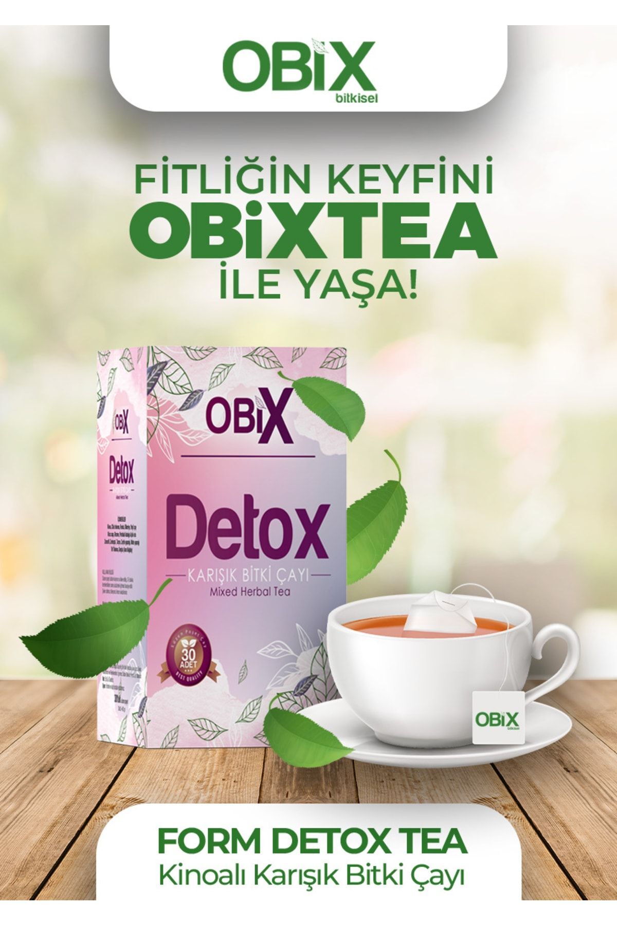ObiX Detoks Bitki Çayı Zayıflama’ya Yardımcı Bitkisel Çay - OnuAl Fiyat ...