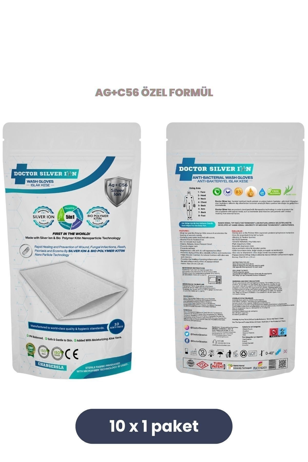 Doctor Silver Ion Gümüş Iyon & Biyopolimer Kitin Duruluma Gerektirmeyen ...