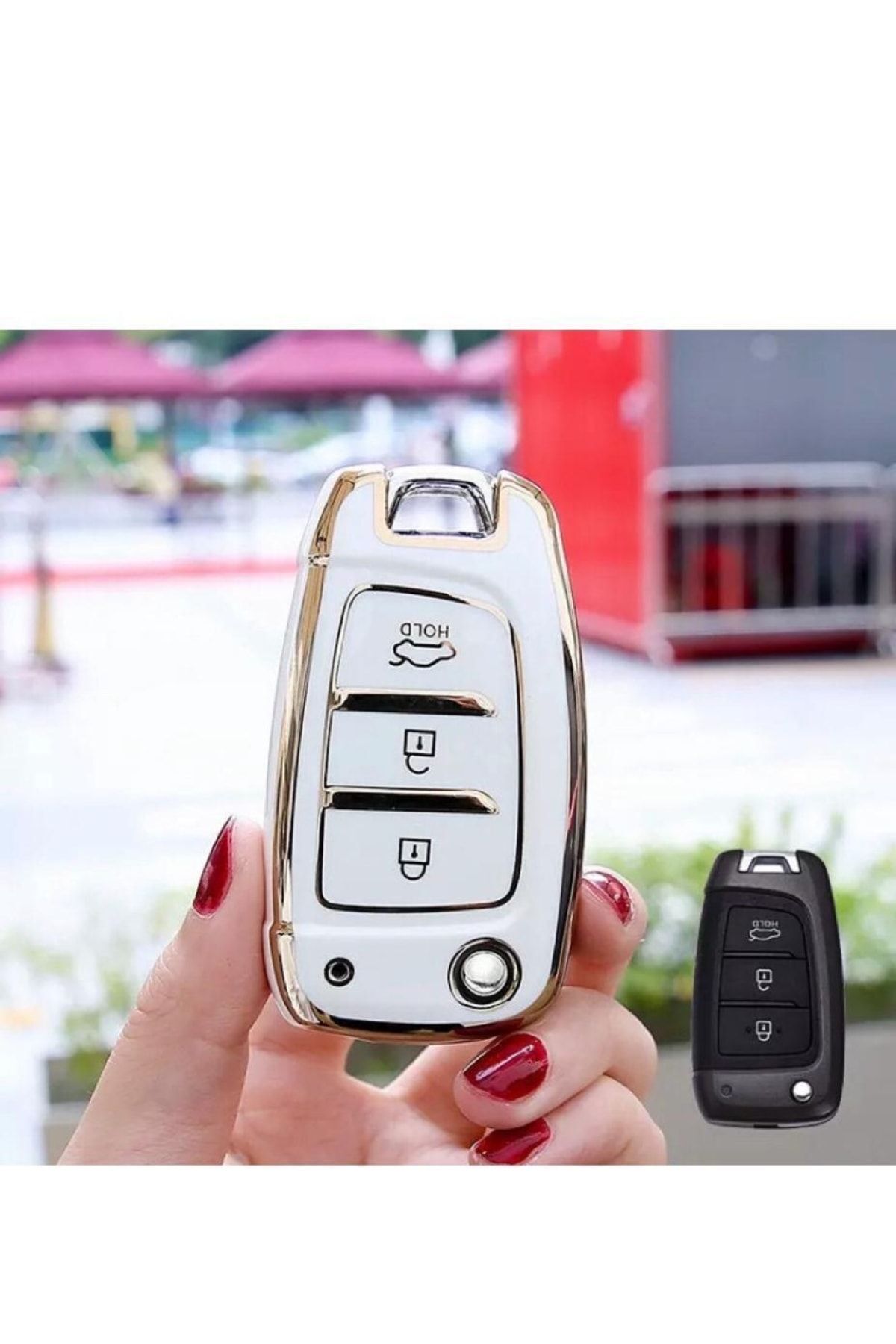 ŞENYILDIZ AKSESUAR Hyundai I30 Elantra Tuscon I35 Kona Anahtar Koruma ...