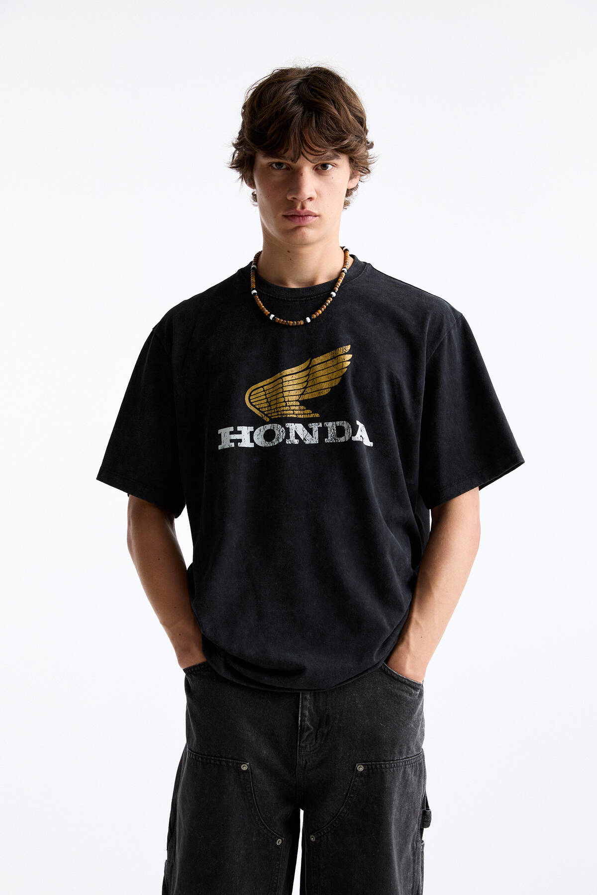 Pull & Bear Honda baskılı t-shirt Fiyatı, Yorumları - Trendyol